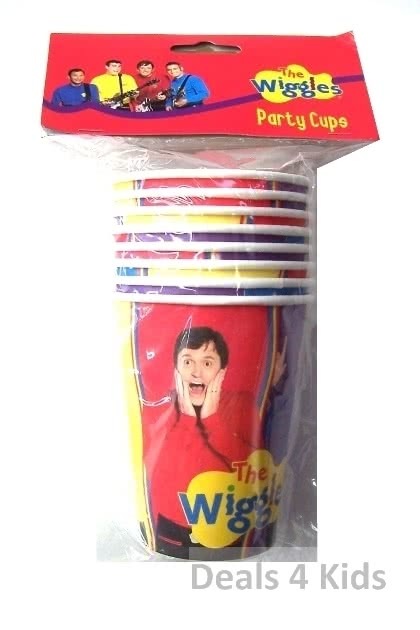 The Wiggles Paper Cups (Pack of 8) | Wiggles | Boys and Girls Birthday ...