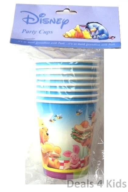 Winnie The Pooh Paper Cups (Pack of 8) [WTPTWCP01] - Discount Party ...