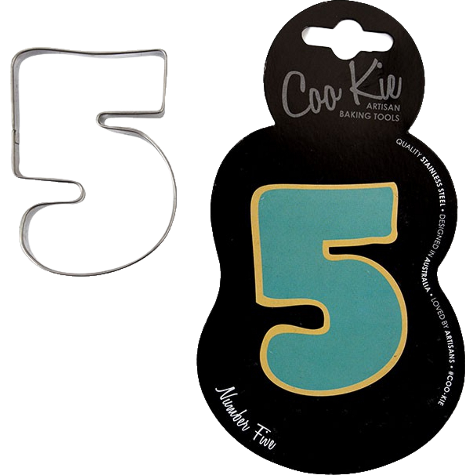 Coo Kie Number 5 Cookie Cutter - Discount Party Supplies