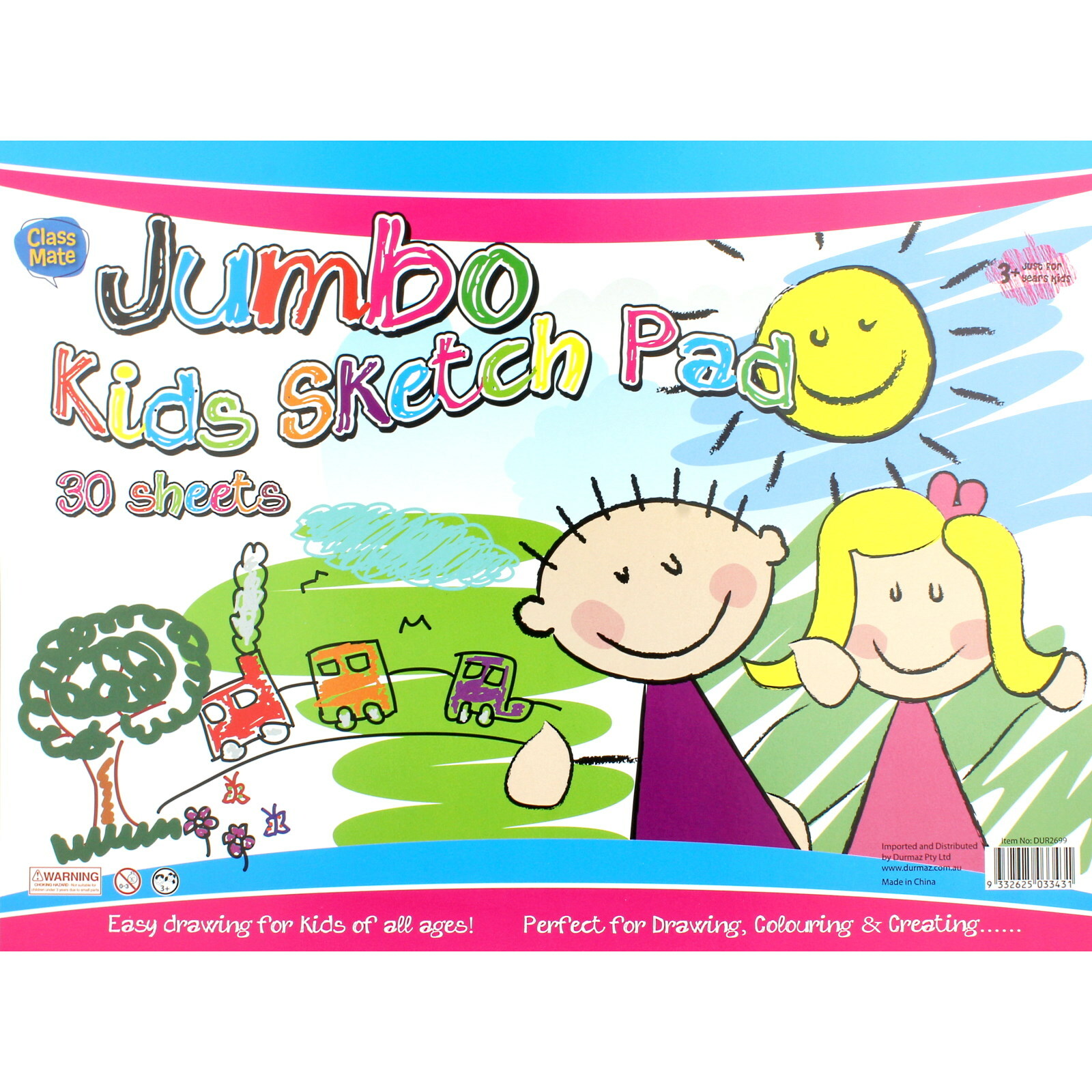Jumbo Kids Sketch Pad - Discount Party Supplies