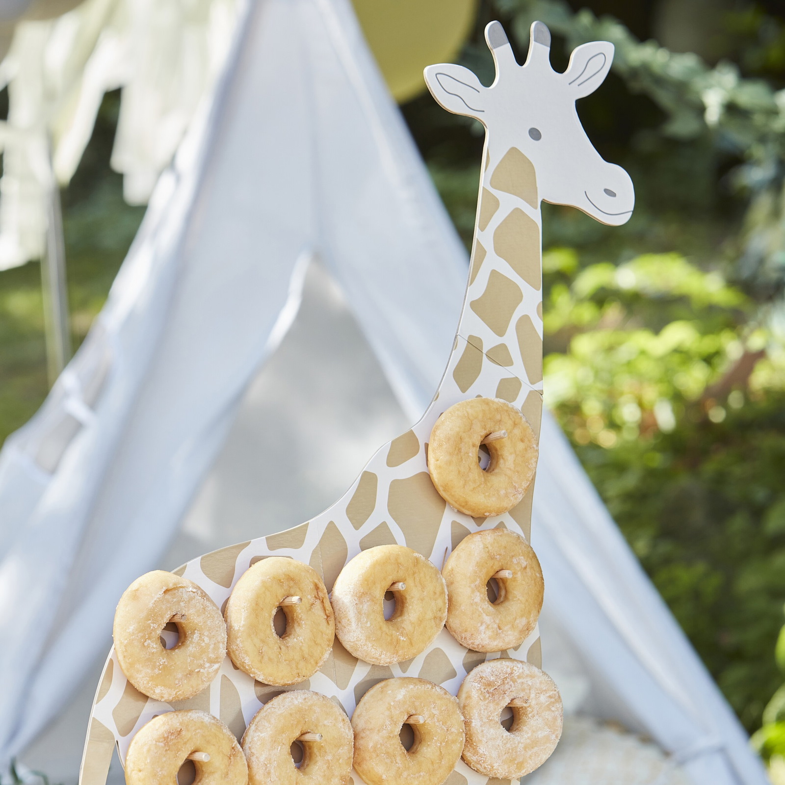 Ginger Ray Wild Jungle Giraffe Donut Stand | Jungle Animals | Boys and ...