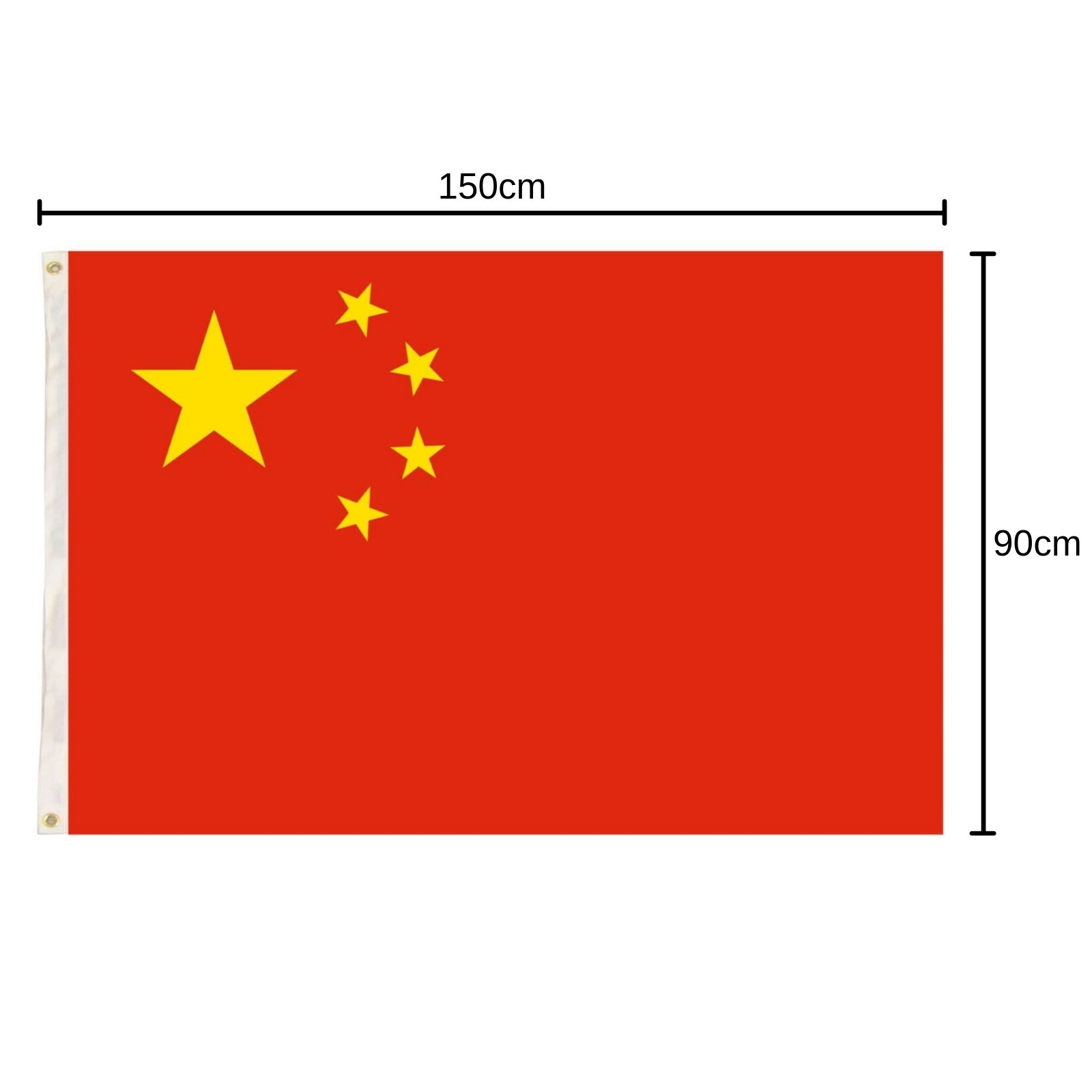 Chinese Flag 150cm x 90cm | Asian | International | Themed Party ...