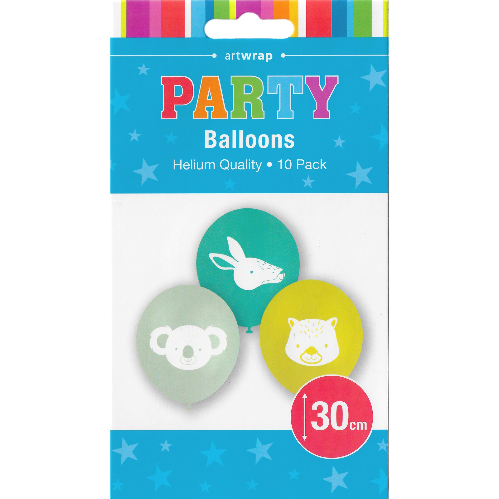 Australian Bush Buddies Balloons 30cm (Pack of 10) | Celebrate ...