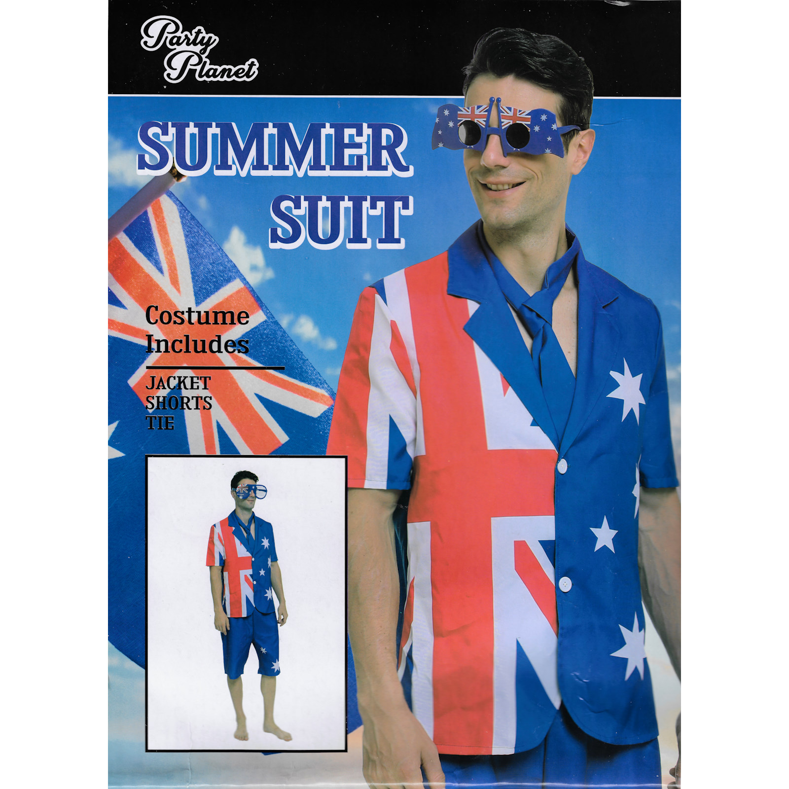 Aussie Summer Suit Adult Costume | Celebrate Australia | Occasion ...