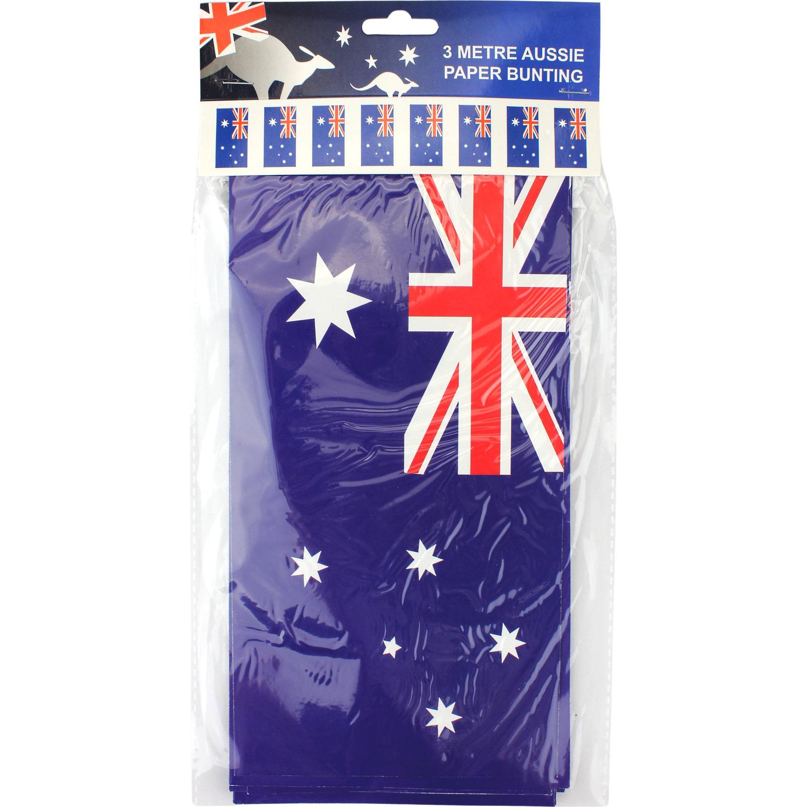 Australian Flag Paper Pennant Banner | Celebrate Australia | Occasion ...