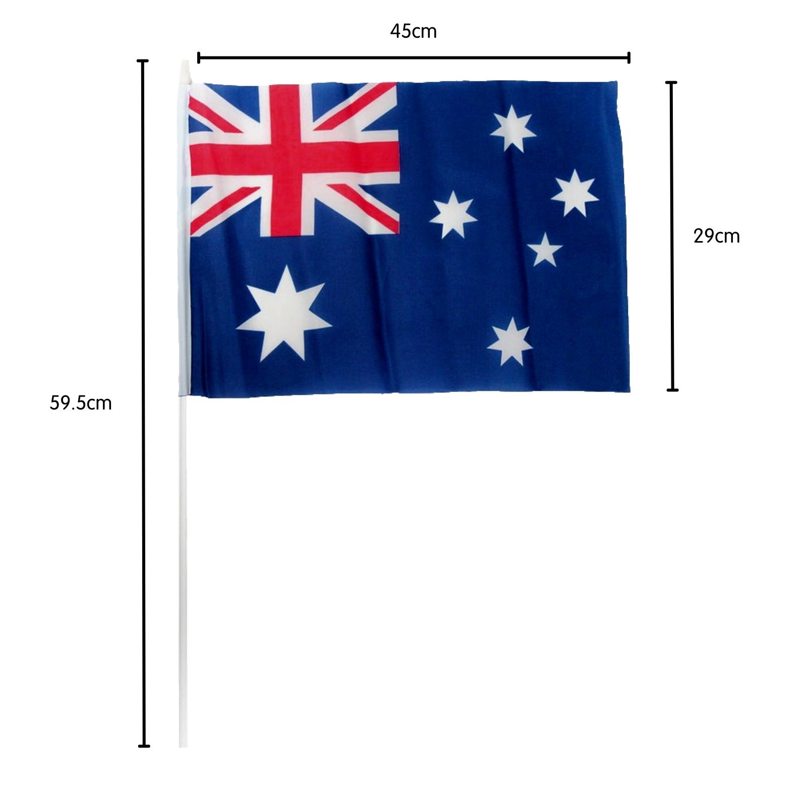 Australian Flag Handheld 45cm x 29cm | Celebrate Australia | Occasion ...