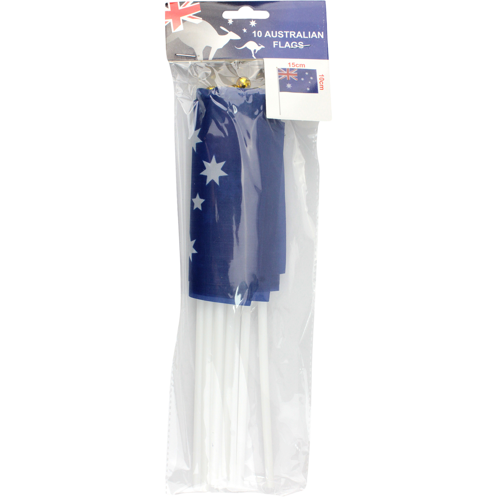 Australian Flags 10cm x 15cm (Pack of 10) | Celebrate Australia ...
