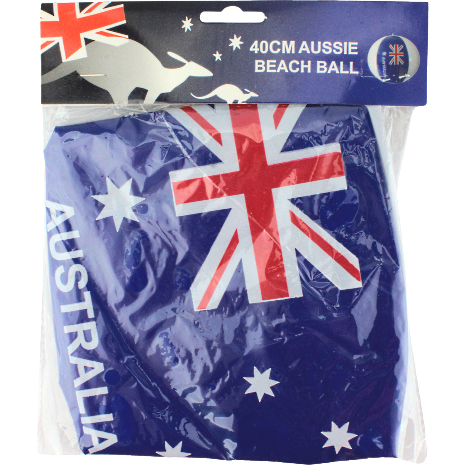 Inflatable Australia Flag Beach Ball 40cm | Celebrate Australia ...