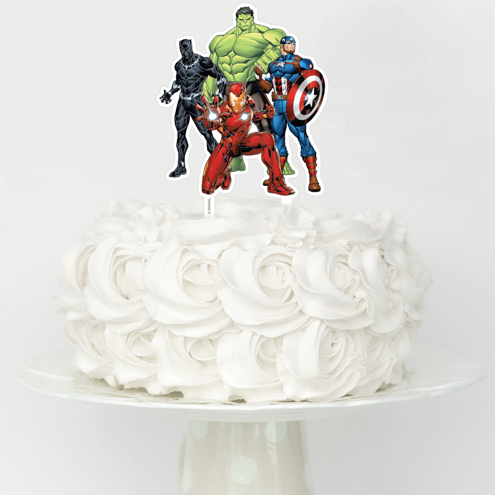 Marvel Avengers Acrylic Cake Topper | Avengers Party Supplies | Boys ...