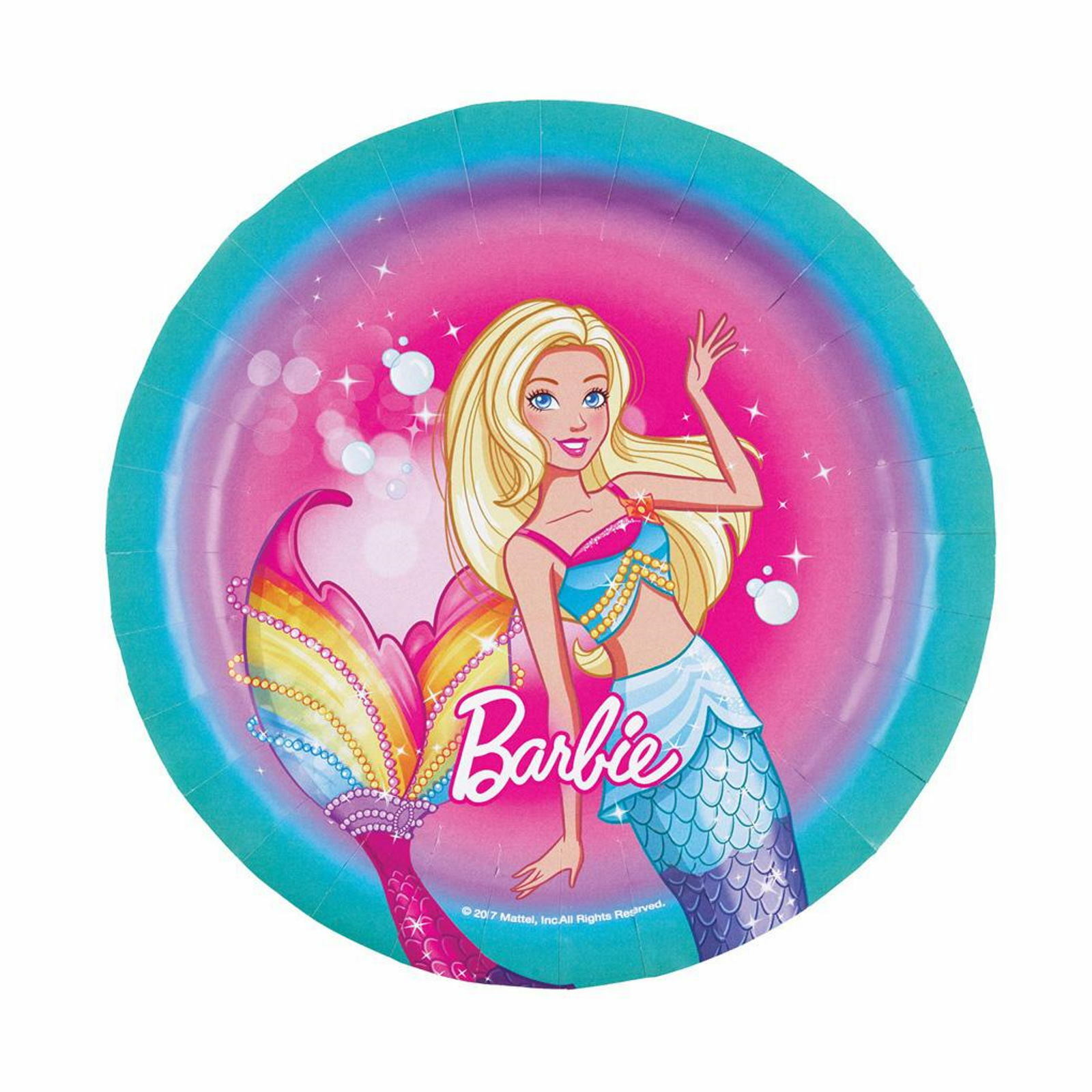 Barbie Dreamtopia Small Paper Plates (Pack of 8) - Discount Party Supplies