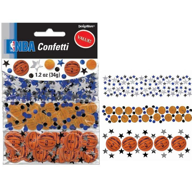 Basketball Confetti/Table Scatters | Basketball | Themed Party Supplies ...