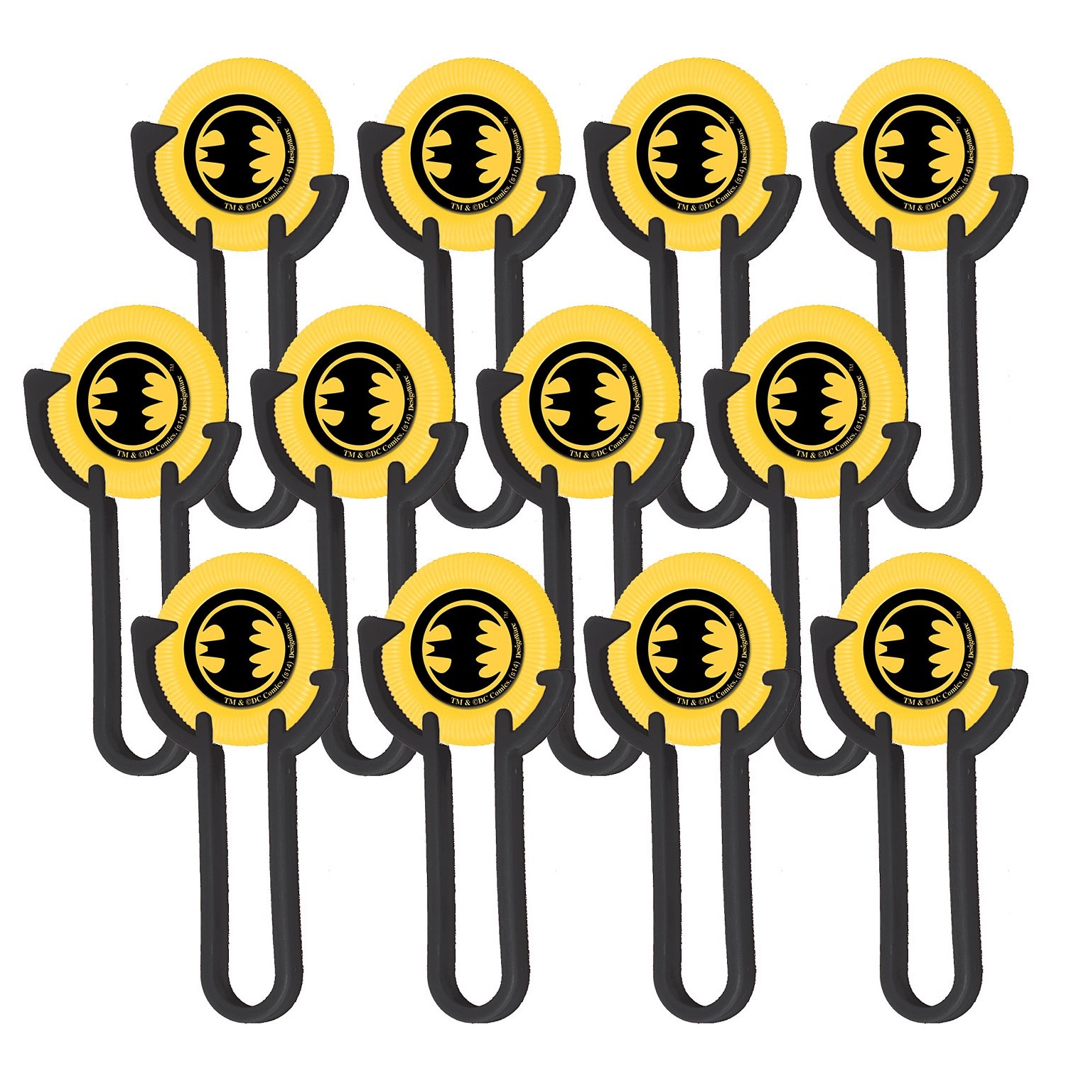 Batman Disc Shooters (Pack of 12) | Batman | Boys Birthday Party ...