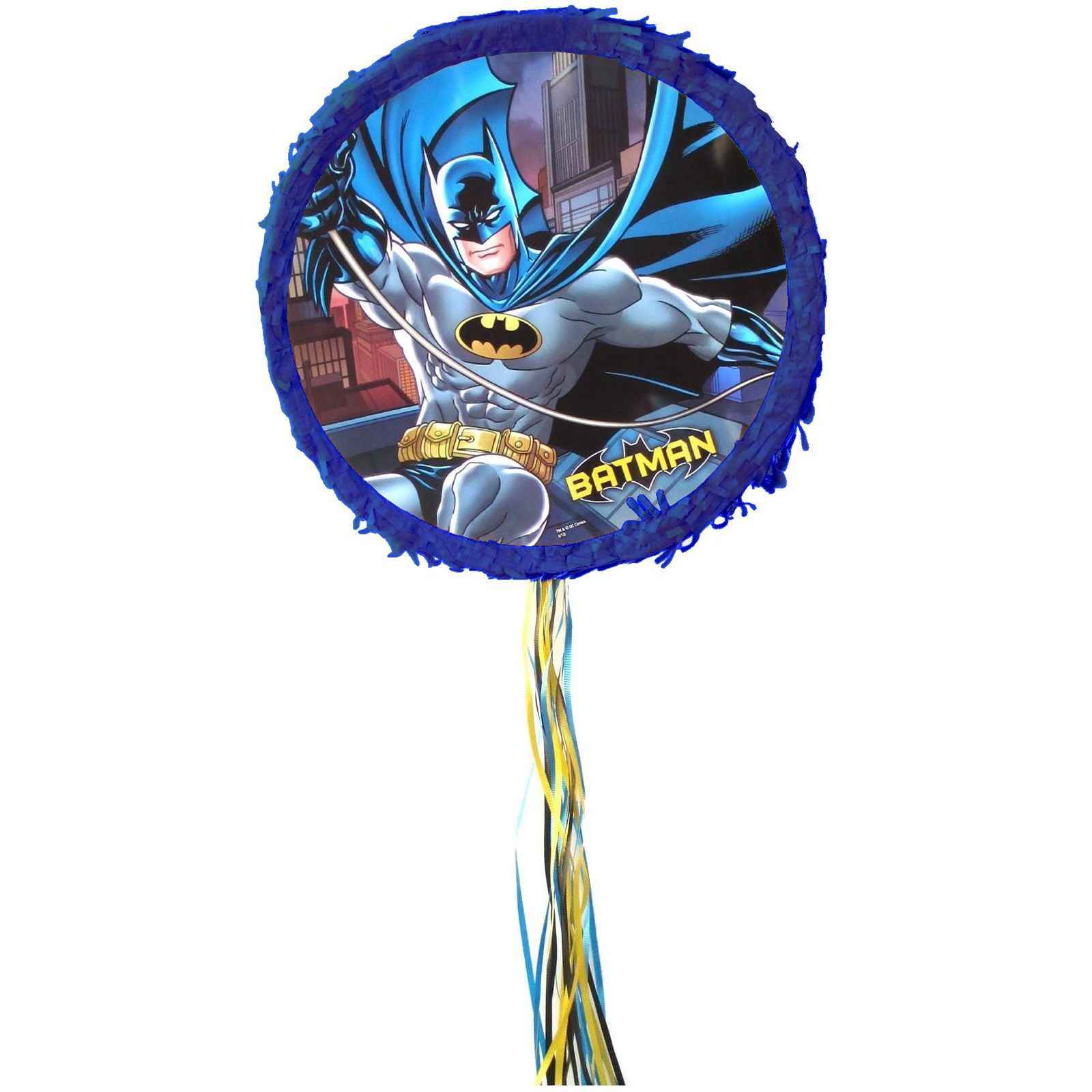 Batman Pull String Pinata | Batman Party Supplies | Boys Birthday Party ...