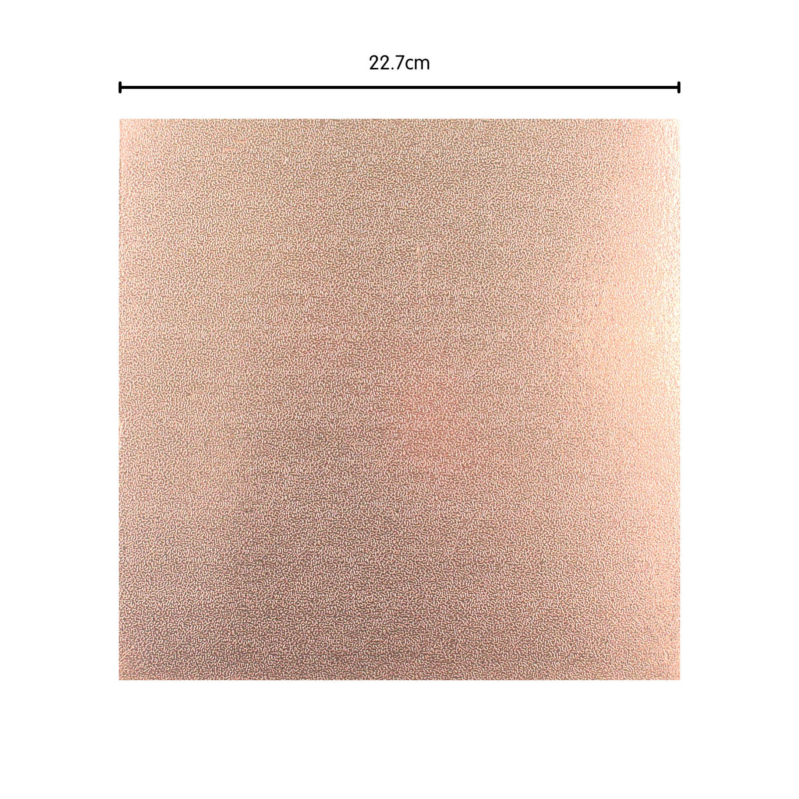 Square Rose Gold Cake Board 22.7cm | Cake Boards and Boxes | Cake ...