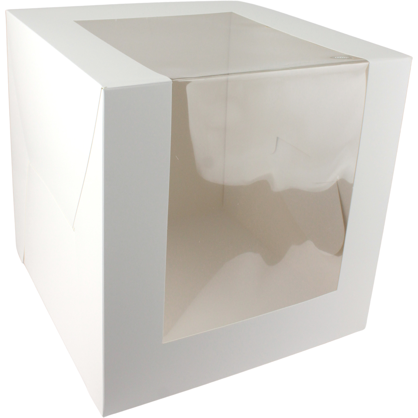 White Square Cake Display Box 30cm x 30cm x 30cm - Discount Party Supplies