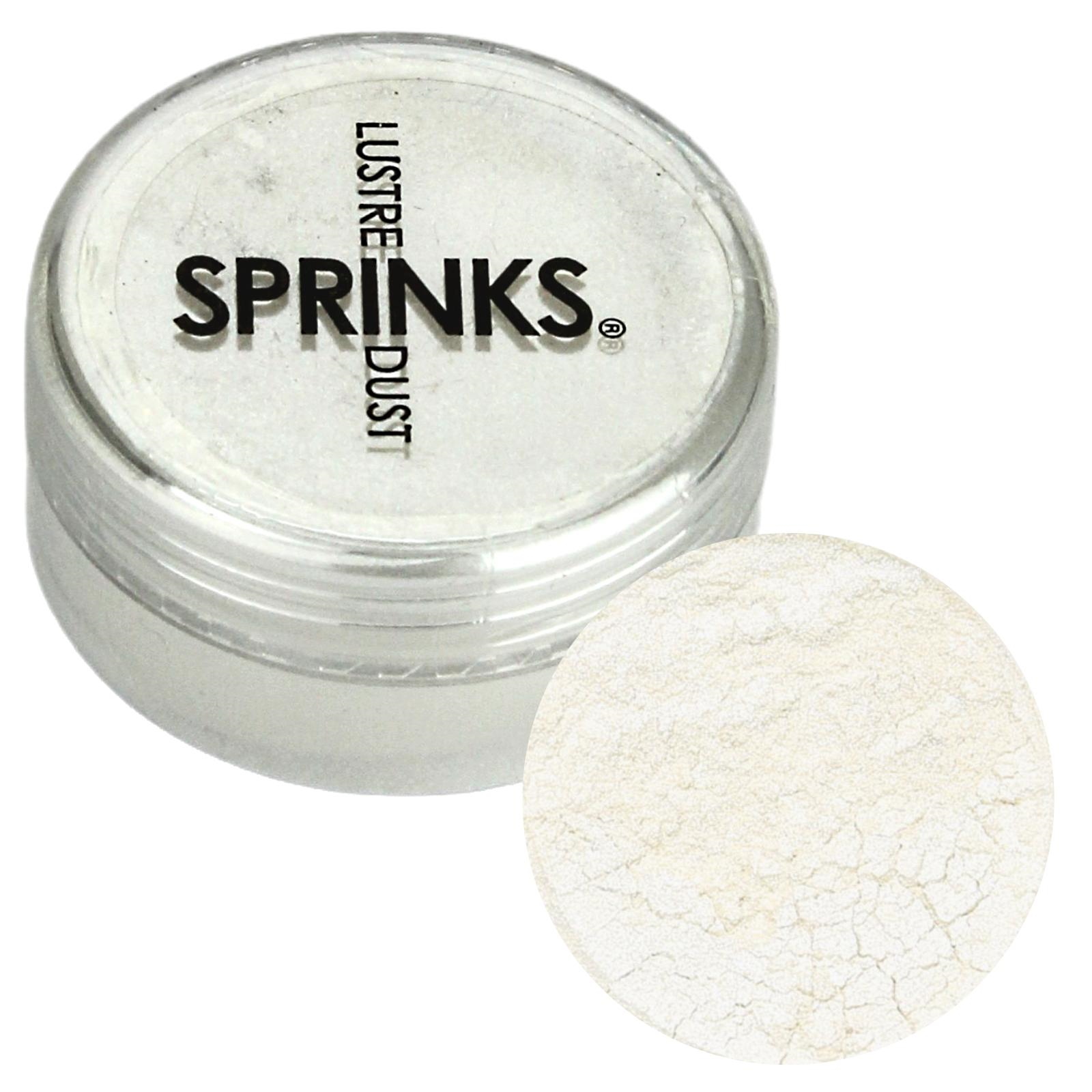 Sprinks Natural White Lustre Dust - Discount Party Supplies