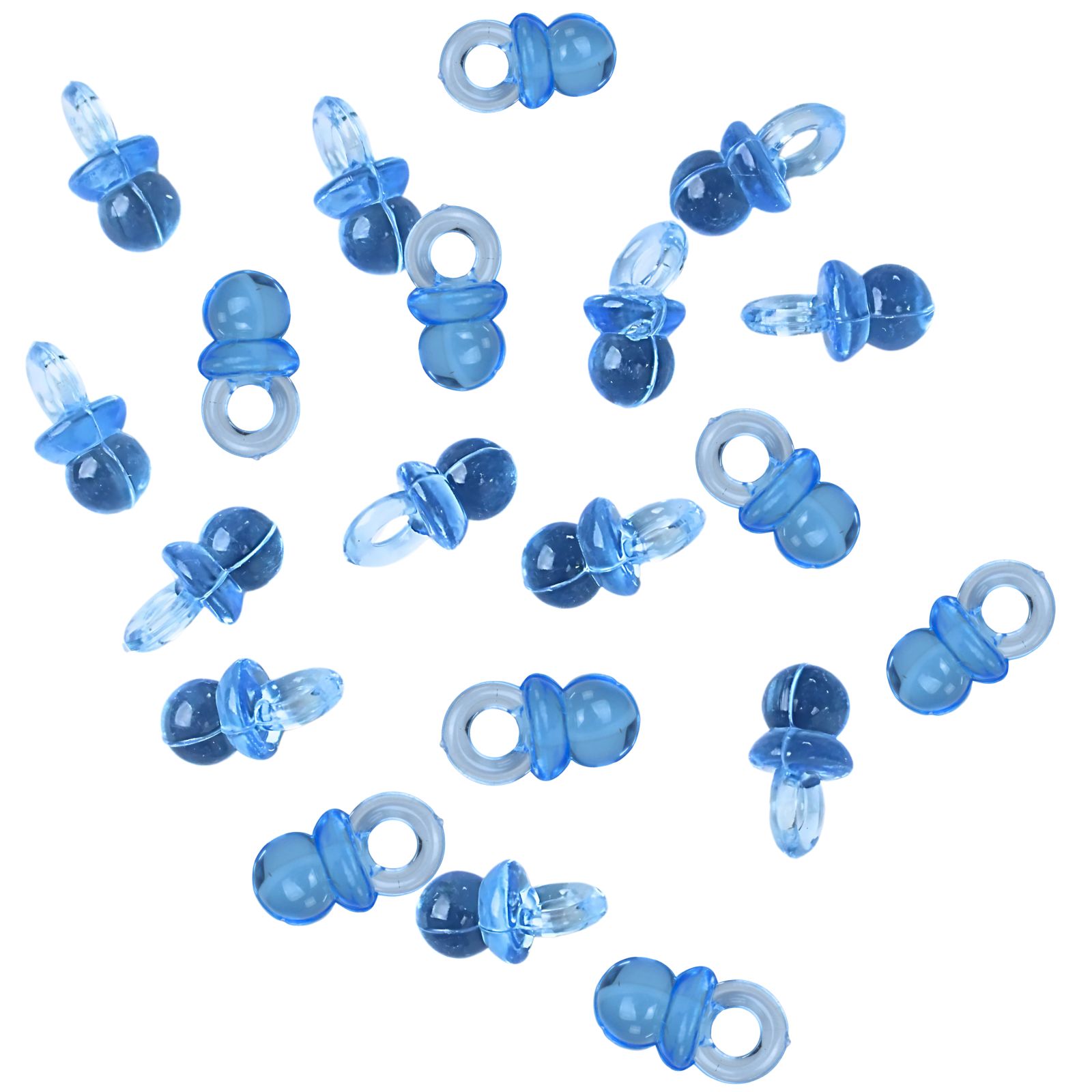 Blue Mini Dummies (Pack of 20) - Discount Party Supplies