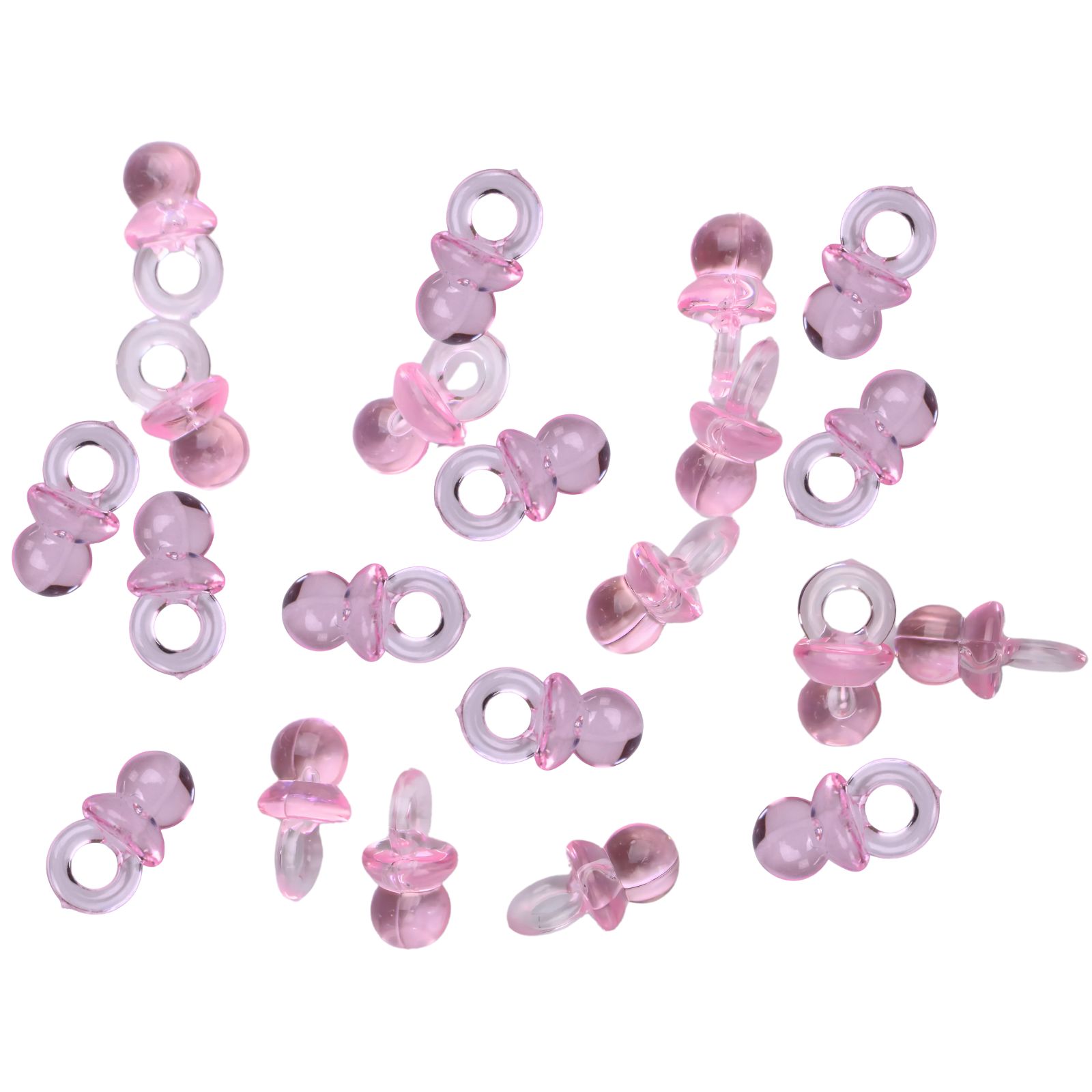Light Pink Mini Dummies (Pack of 20) - Discount Party Supplies