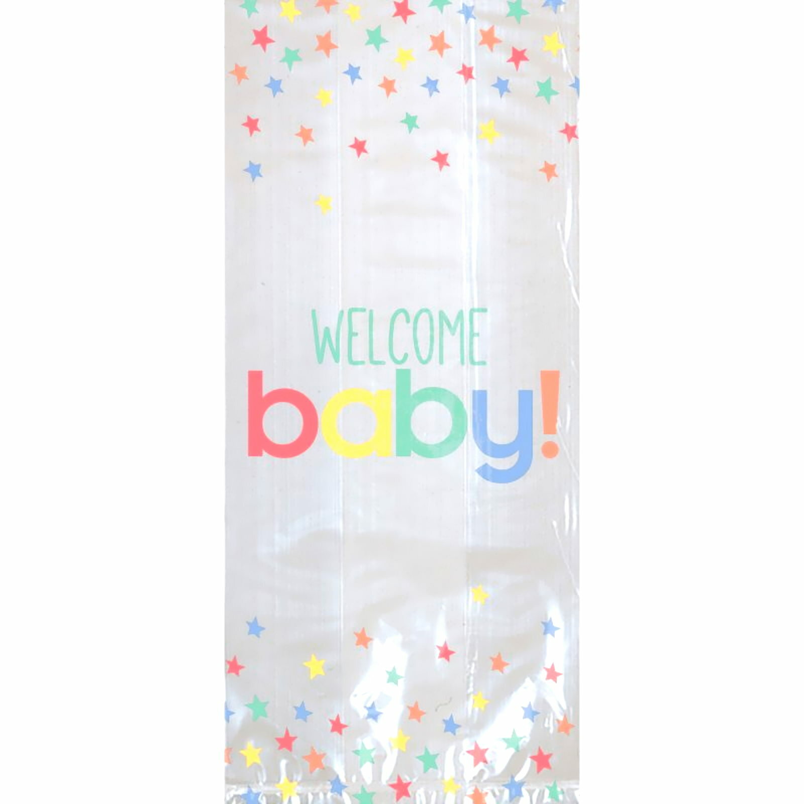 Welcome Baby Cellophane Treat Bags 24cm (Pack of 20) - Discount Party ...