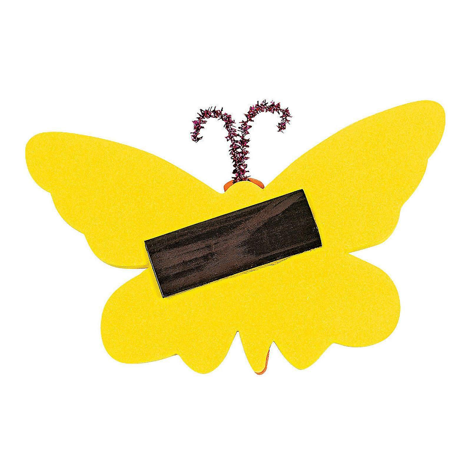 DIY Foam Butterfly Magnet Craft Kits (Pack of 12) | Reptiles and Bugs ...