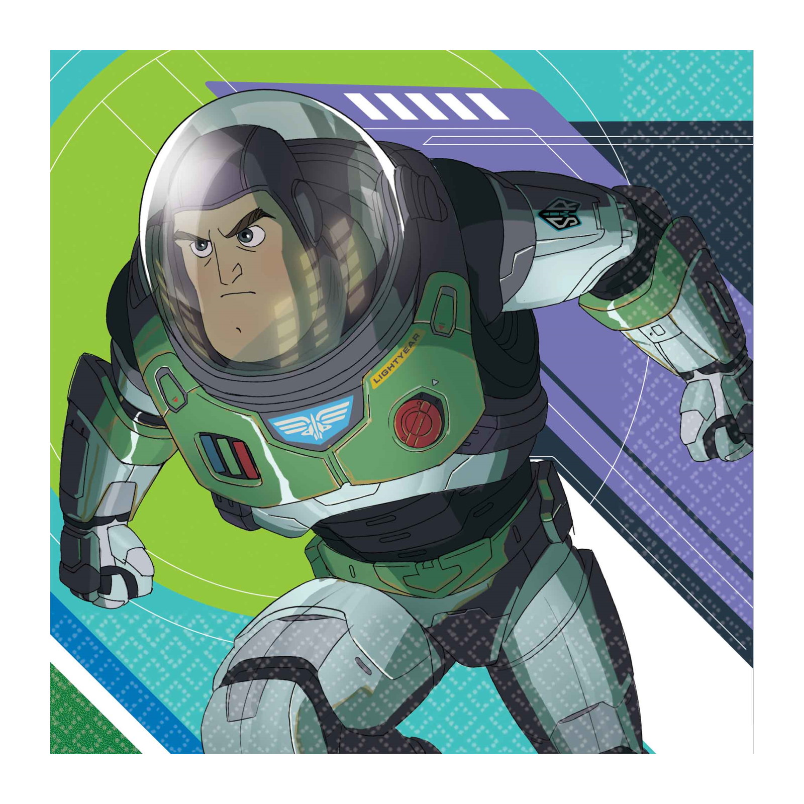 Lightyear Small Napkins / Serviettes (Pack of 16) - Discount Party Supplies