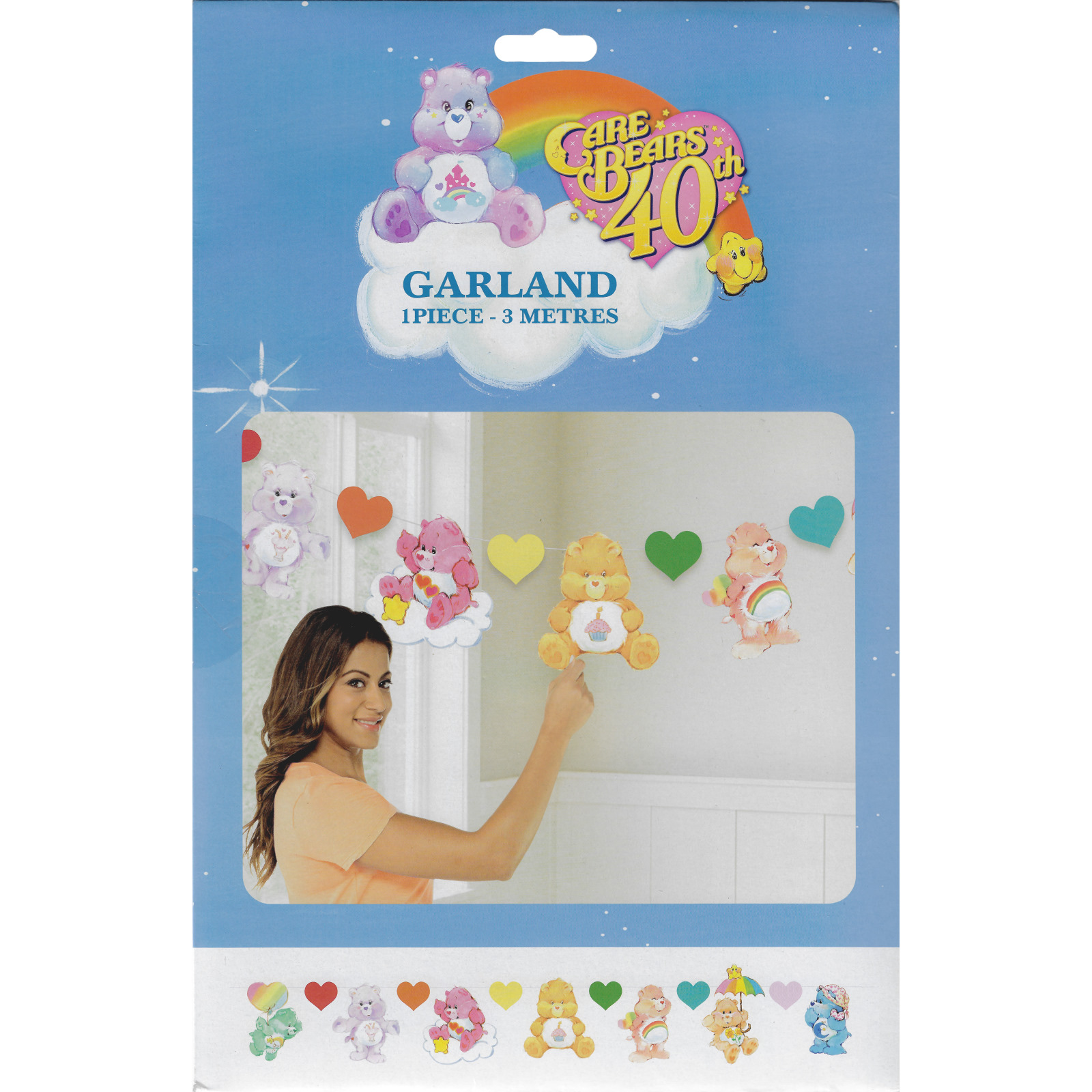 Care Bears Garland Banner | Care Bears | Boys and Girls Birthday Party ...
