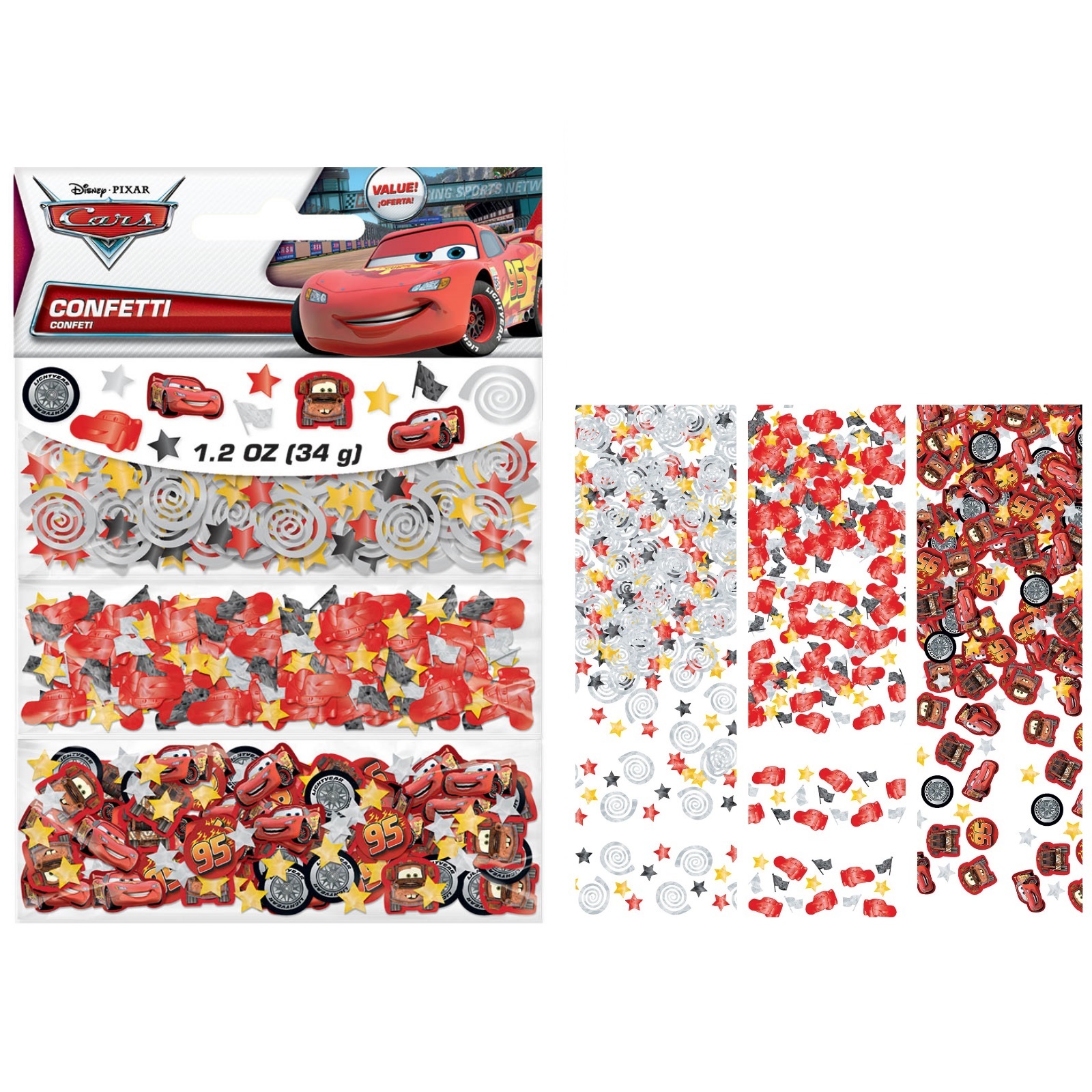 Cars Confetti/Table Scatters - Discount Party Supplies
