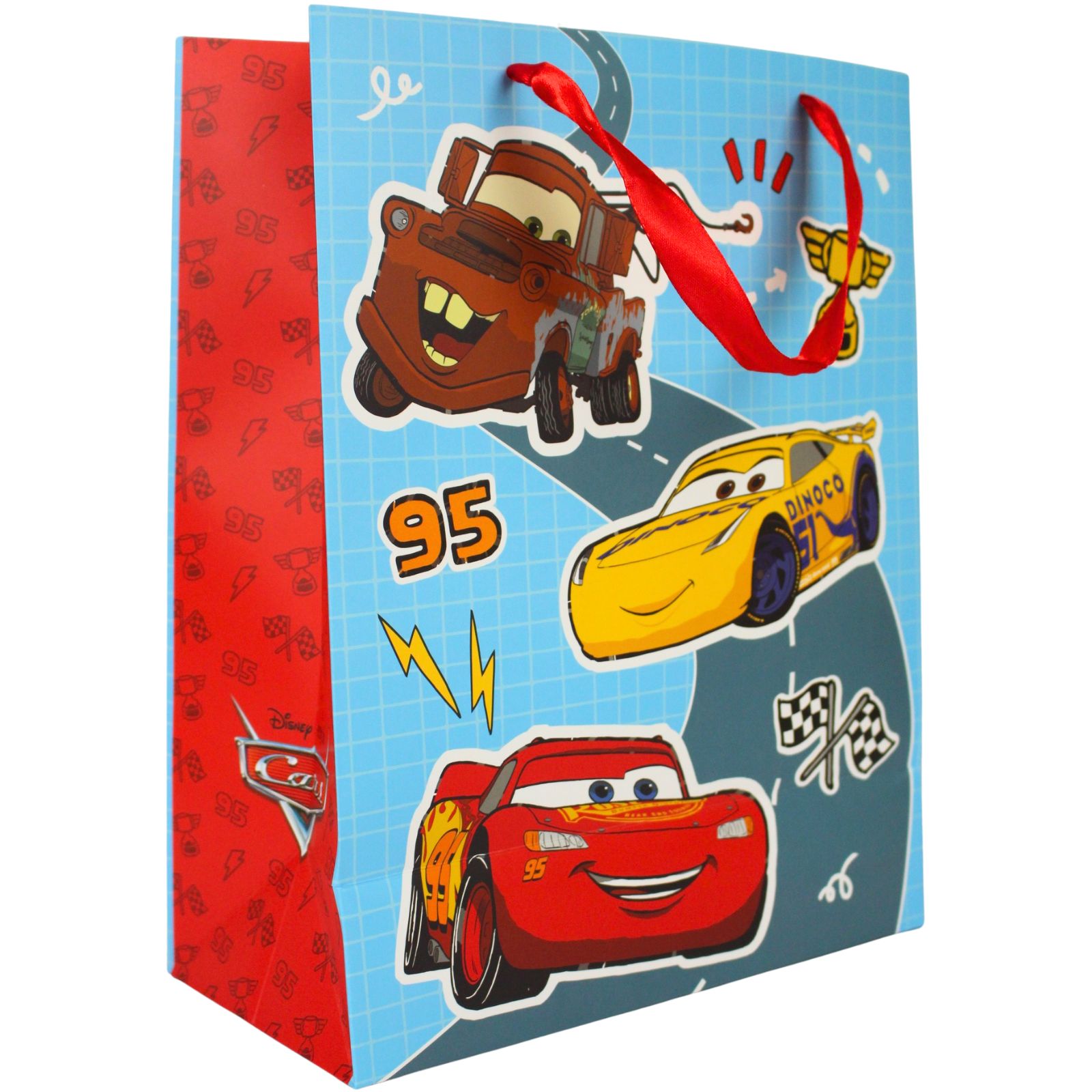 Cars Character Large Gift Bag 32cm - Discount Party Supplies
