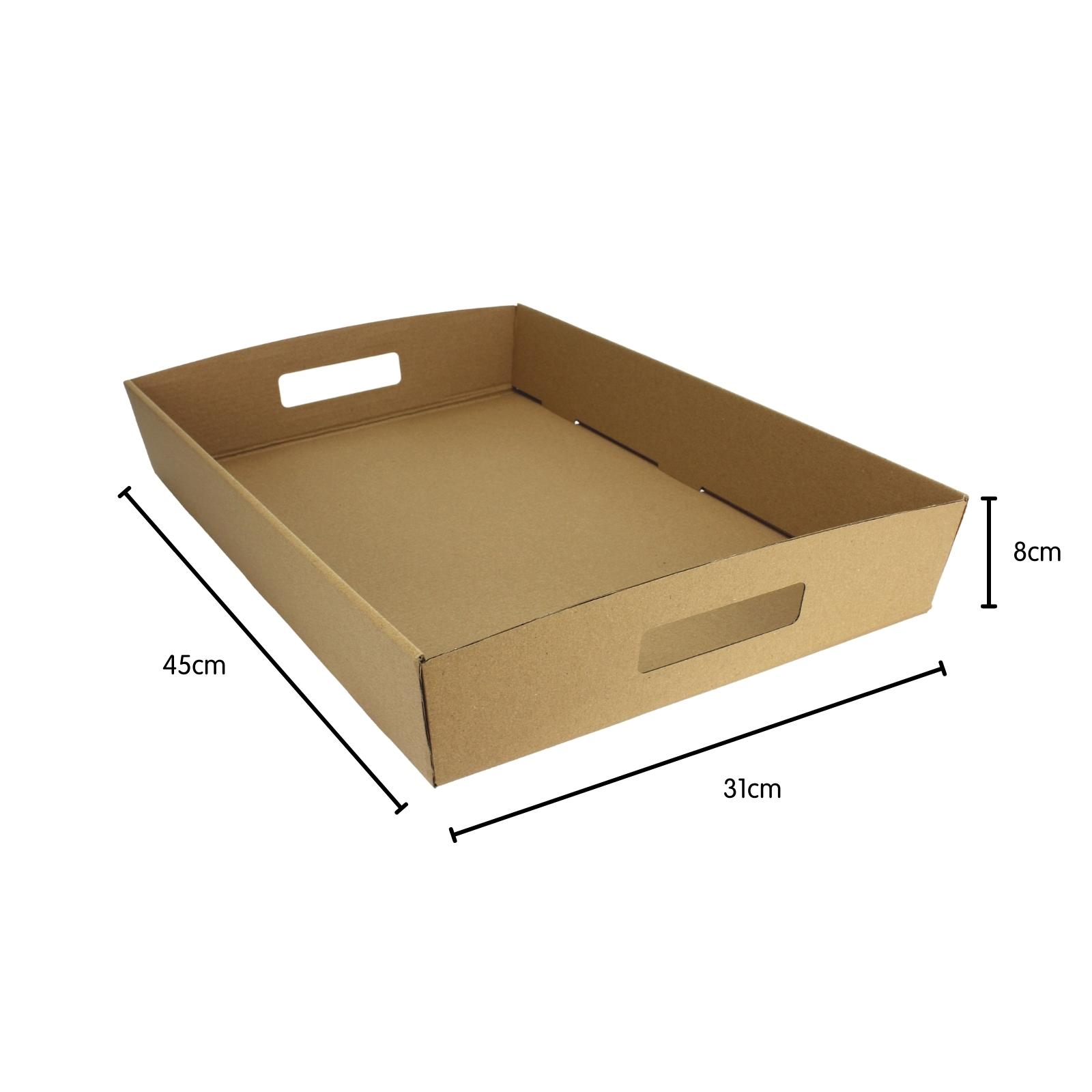 Cardboard Grazing Tray with Handles 45cm x 31cm x 8cm | Discount Party ...