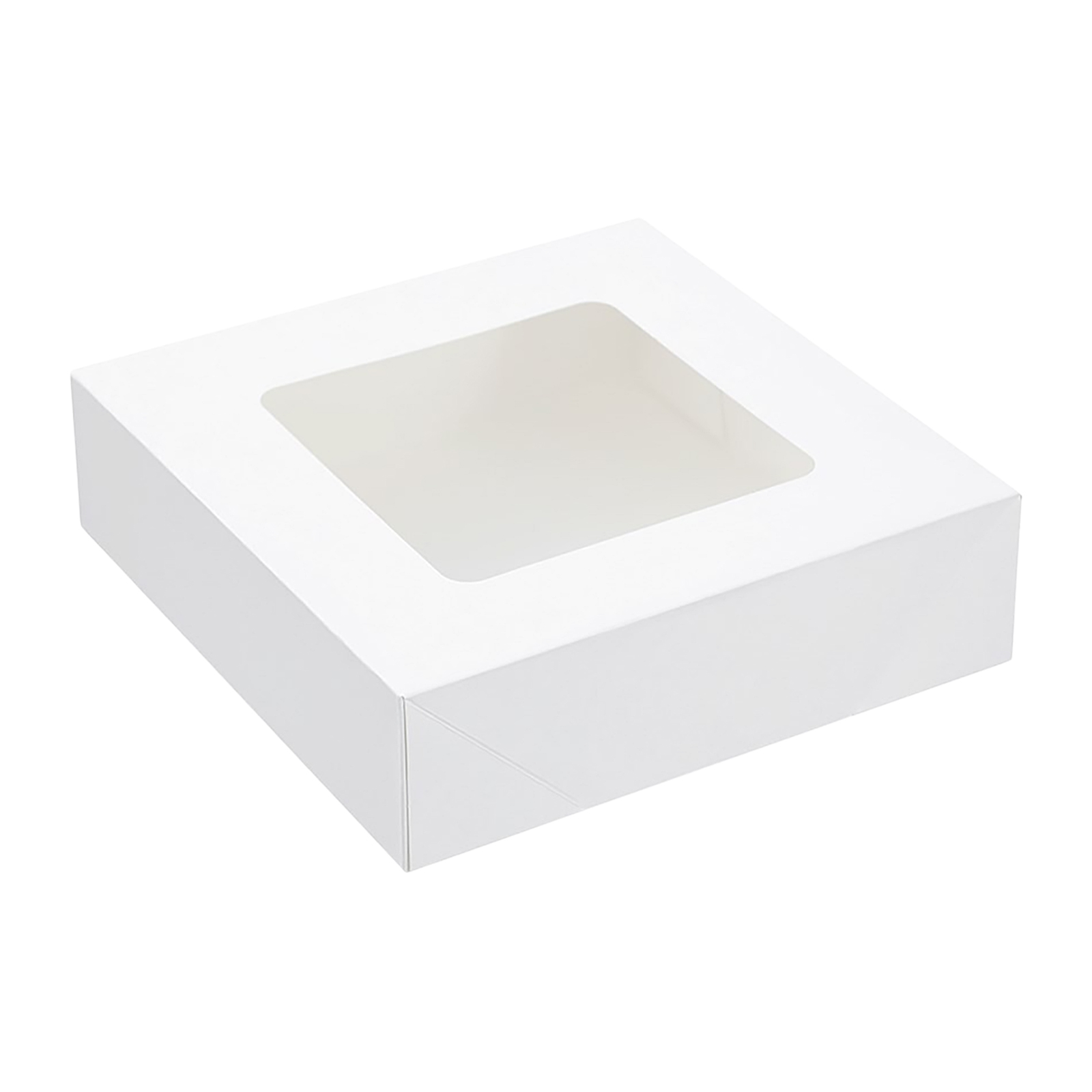 Lemon & Lime White Grazing Boxes with Lids 23cm x 23cm x 6.5cm (Pack of ...