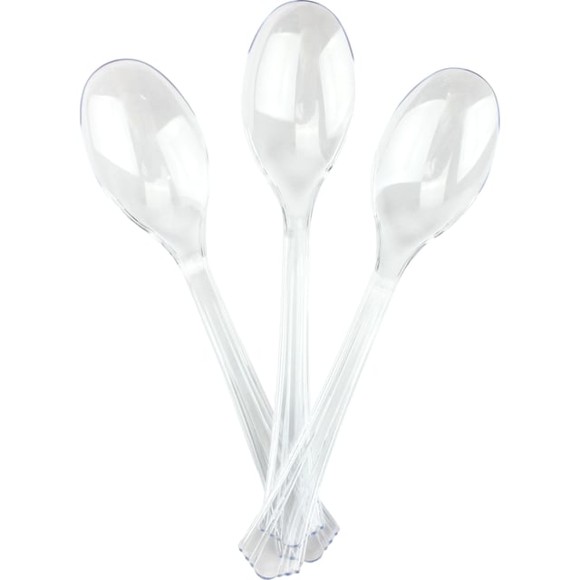serving spoon set plastic