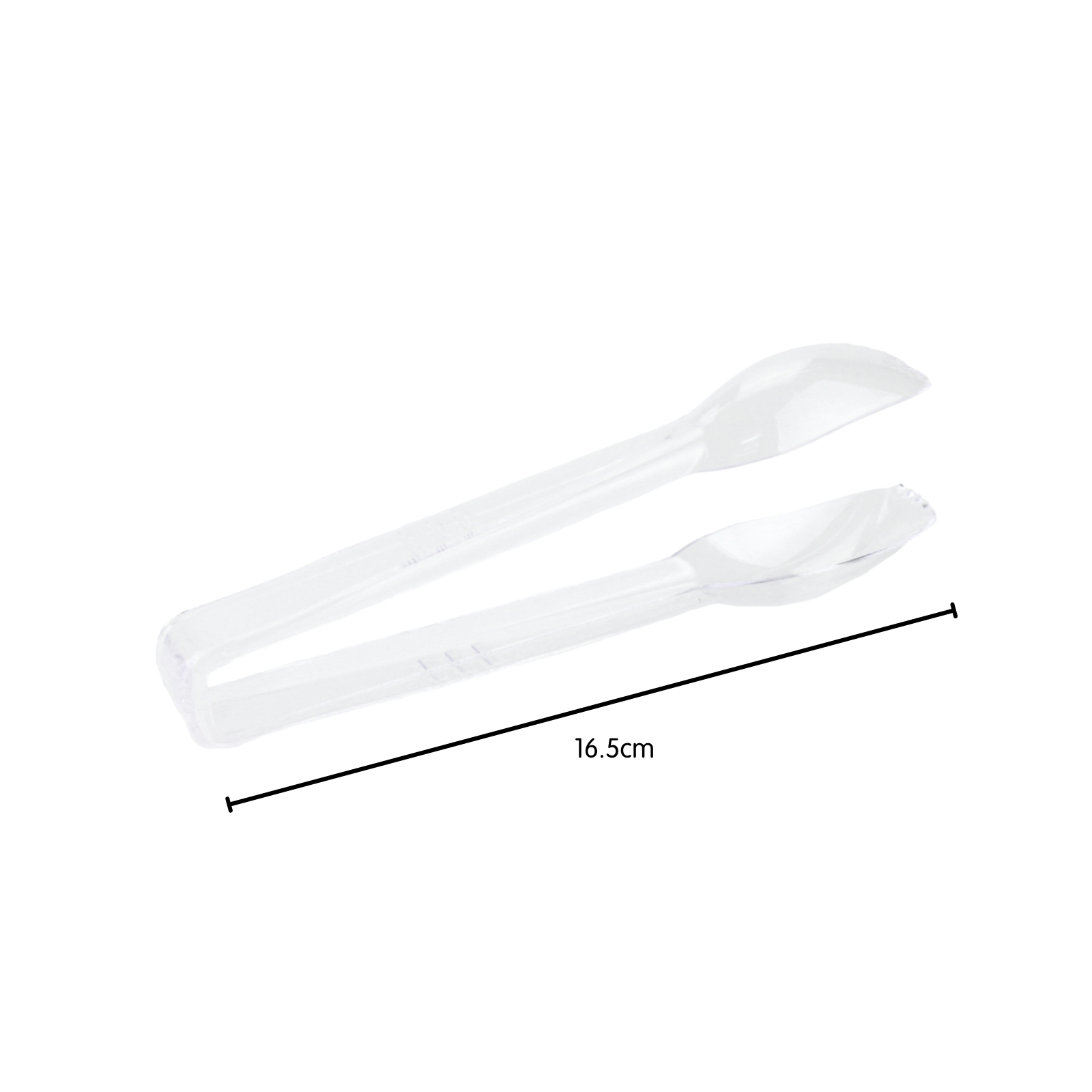 Mini Clear Plastic Salad Tongs (Pack of 4) | Discount Party Supplies ...