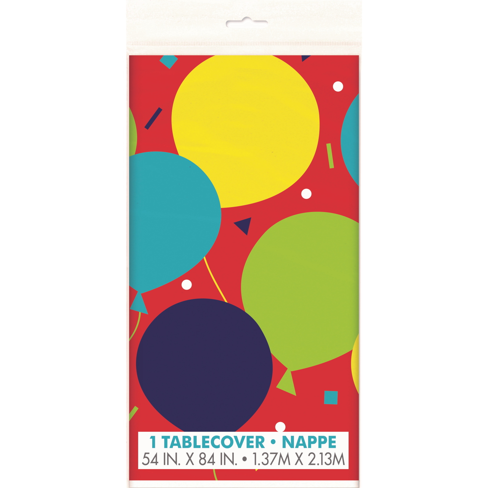 Balloon Party Plastic Tablecloth - Discount Party Supplies