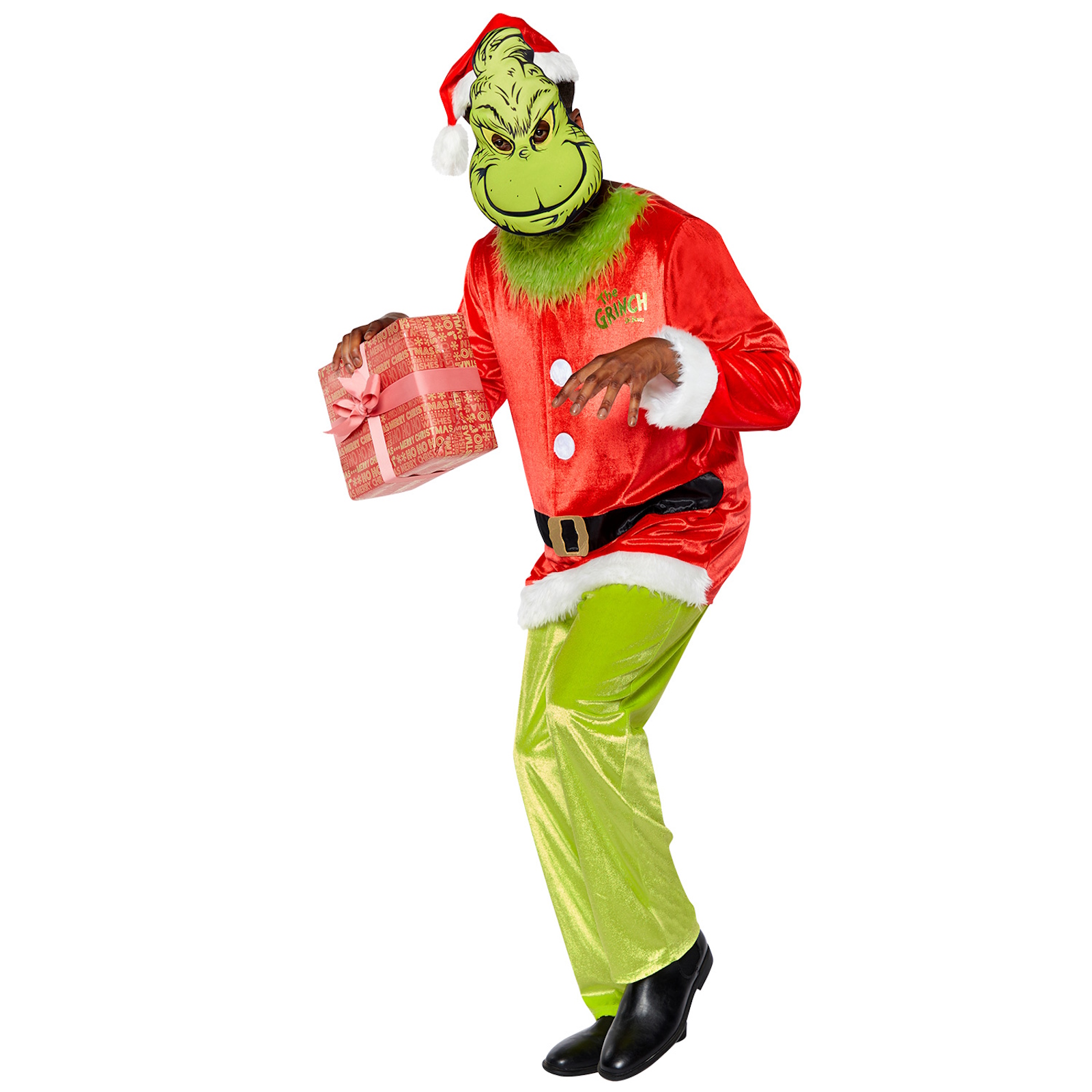 Dr. Seuss The Grinch Classic Adult Costume | Christmas | Occasion ...