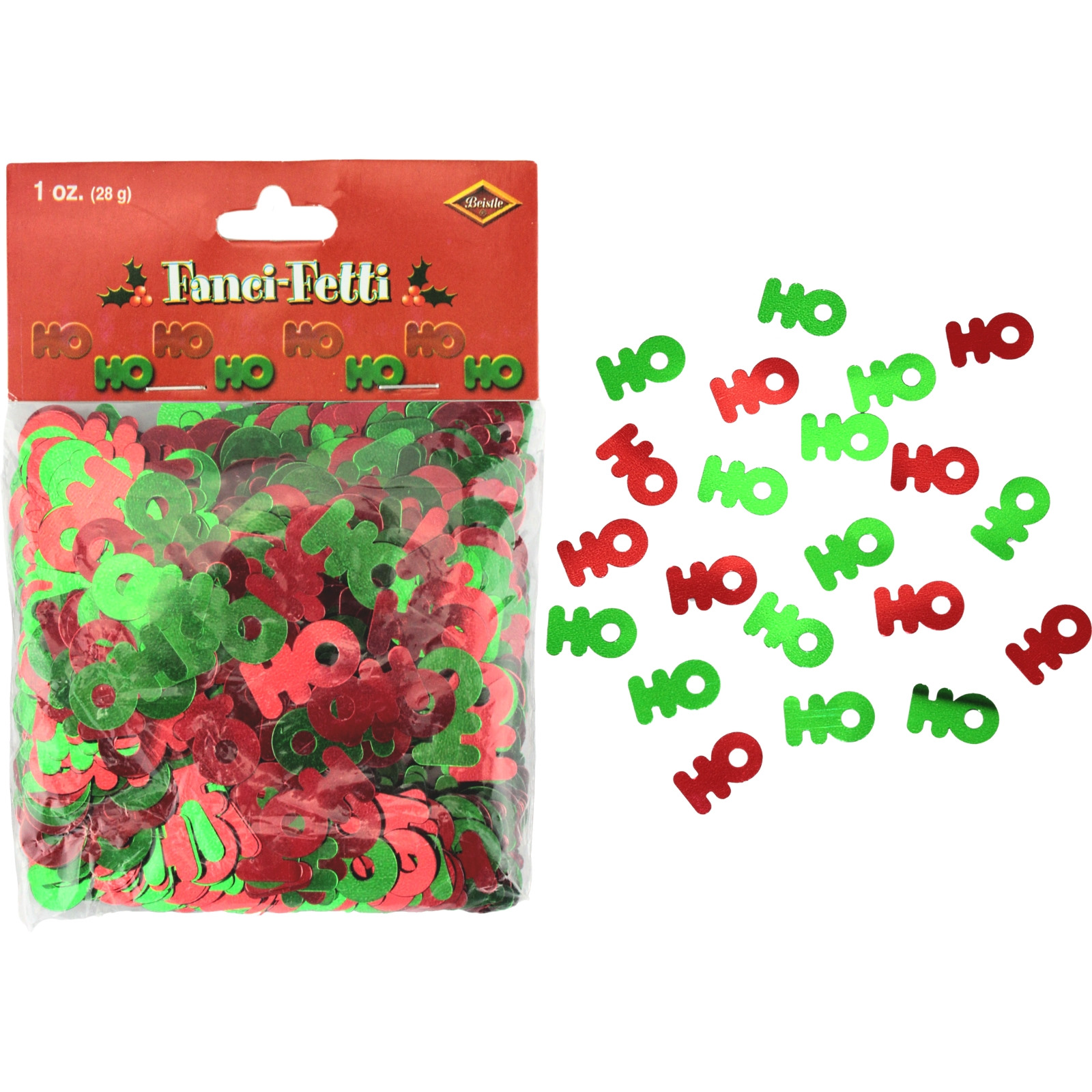 Ho Ho Ho Christmas Confetti/Table Scatters 28g - Discount Party Supplies