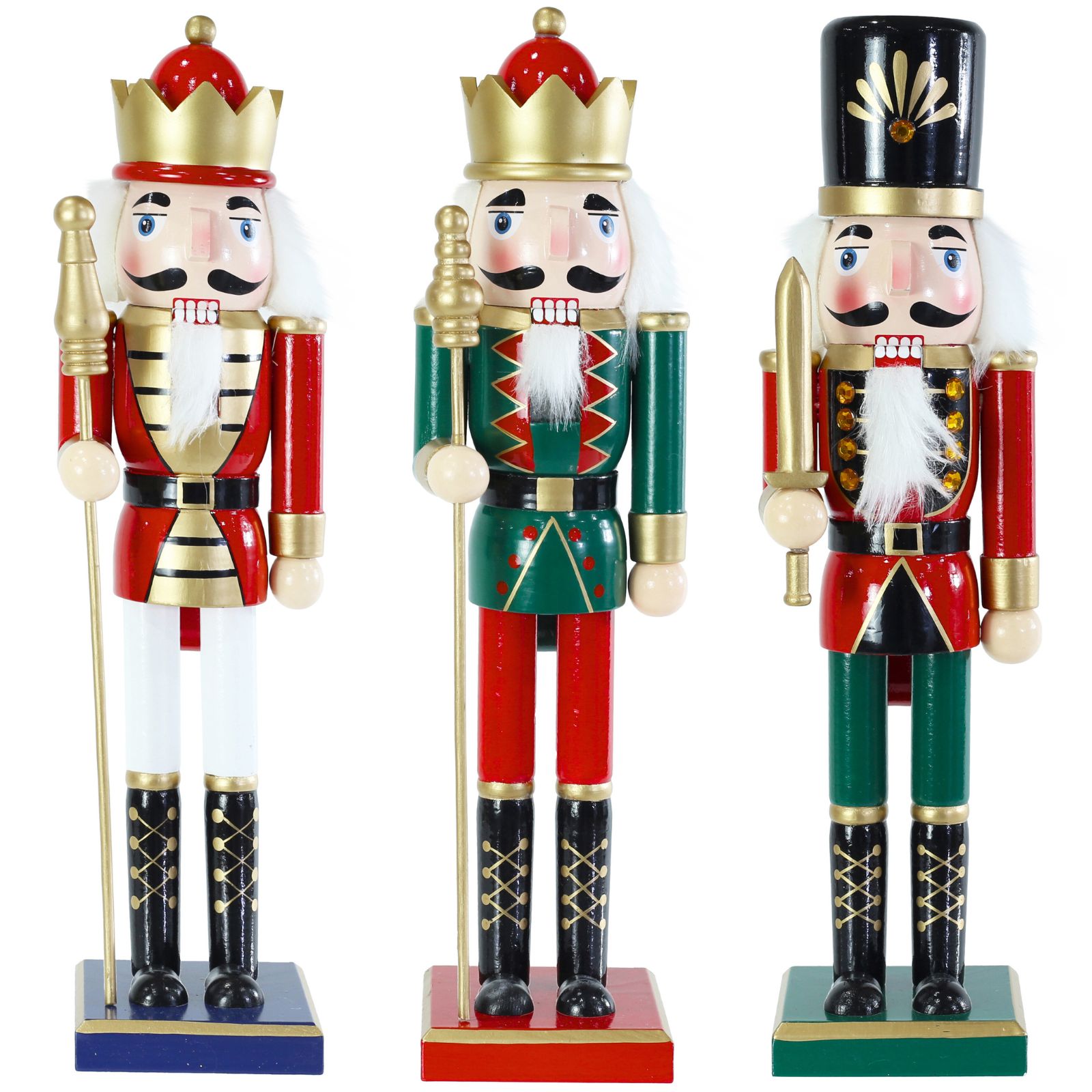 Classic Christmas Wooden Nutcracker (1 Only) - Discount Party Supplies