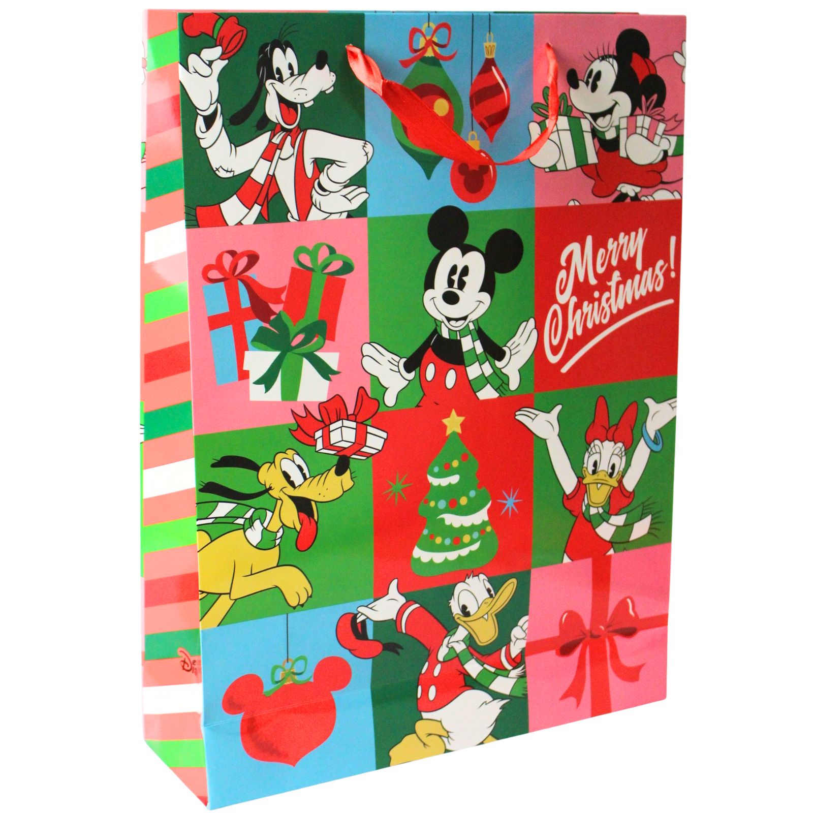 Disney Mickey & Friends Christmas Paper Gift Bag 44cm - Discount Party ...