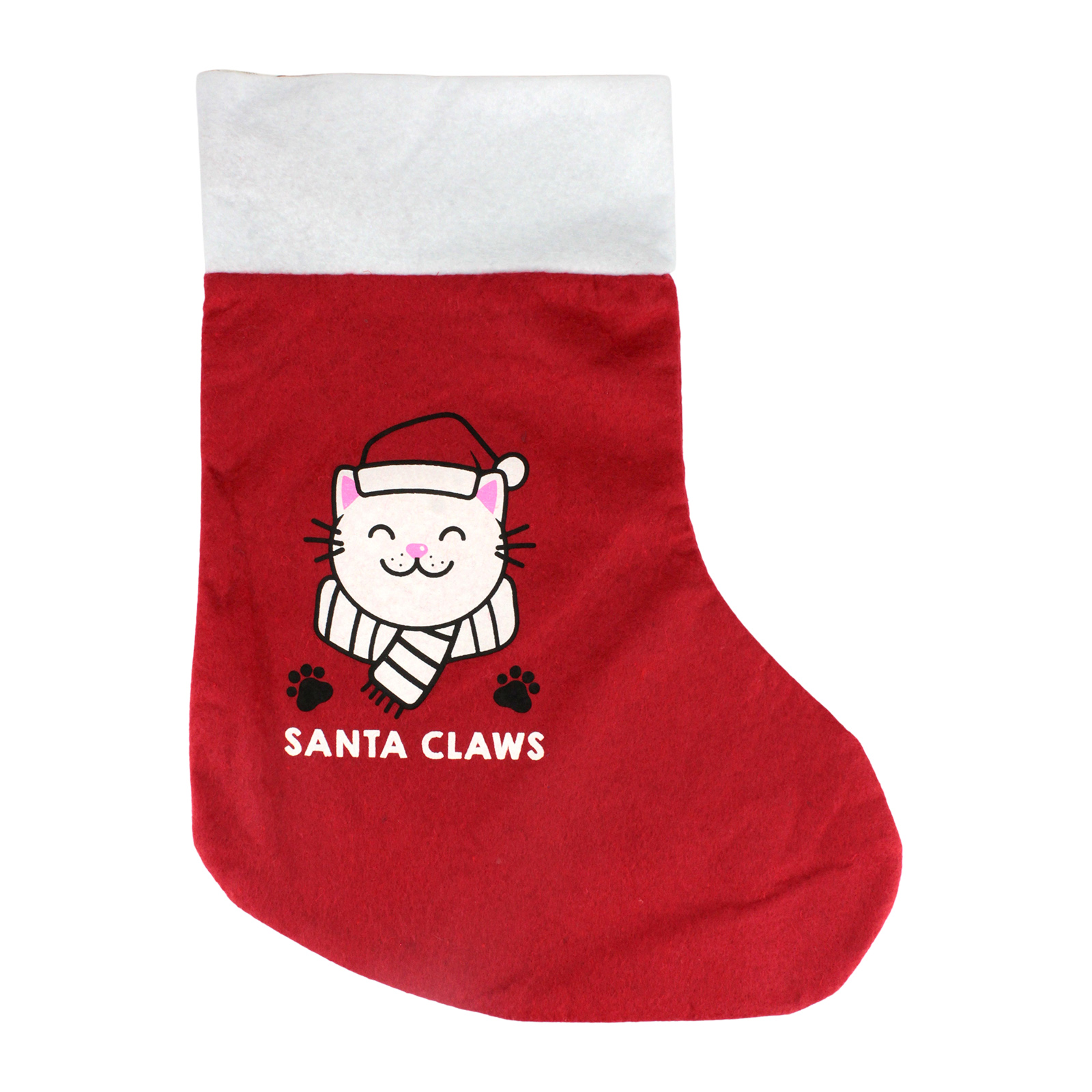 Santa Claws Christmas Stocking - Discount Party Supplies