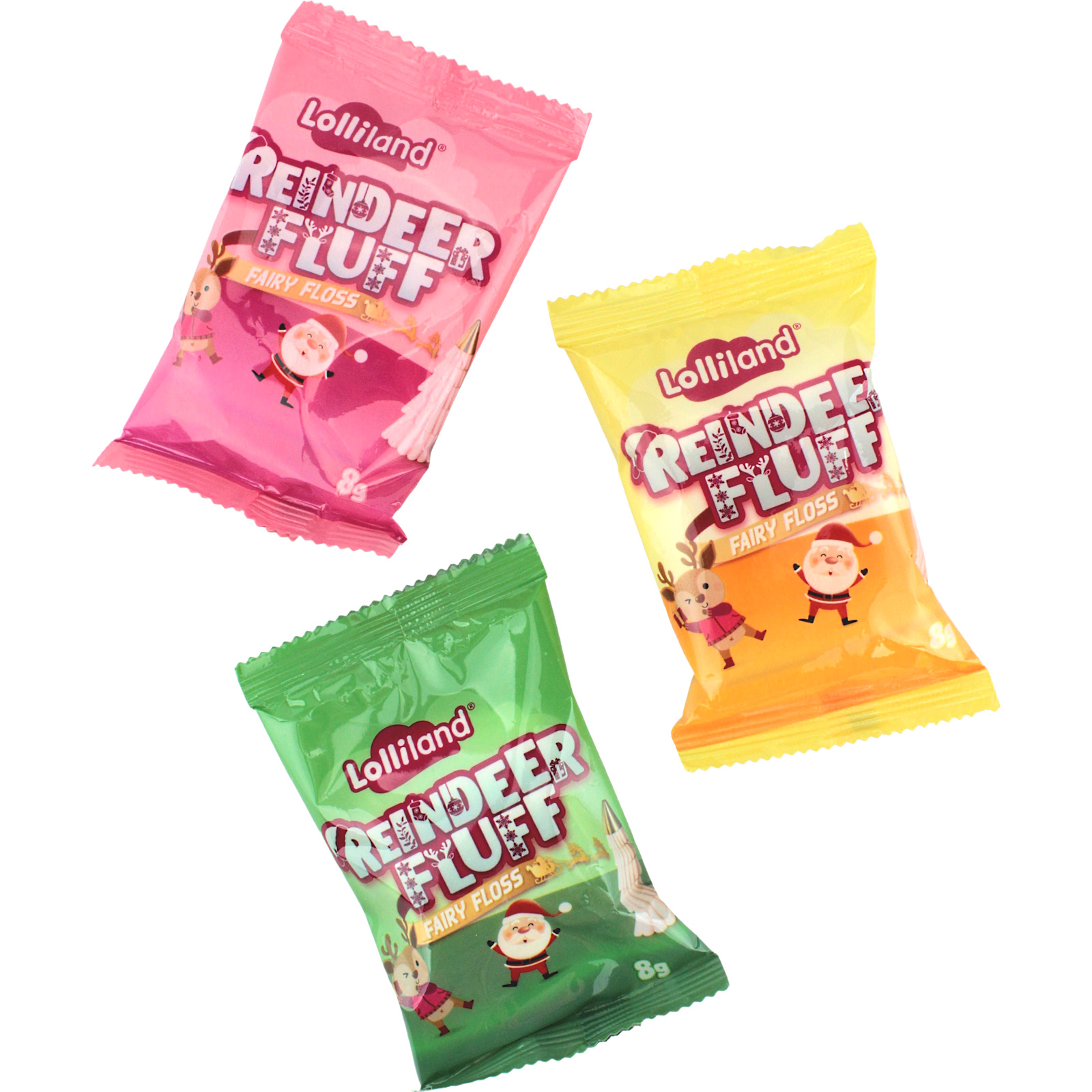 Christmas Mini Cotton Candy Multipack (10 Pieces) | Christmas Party ...