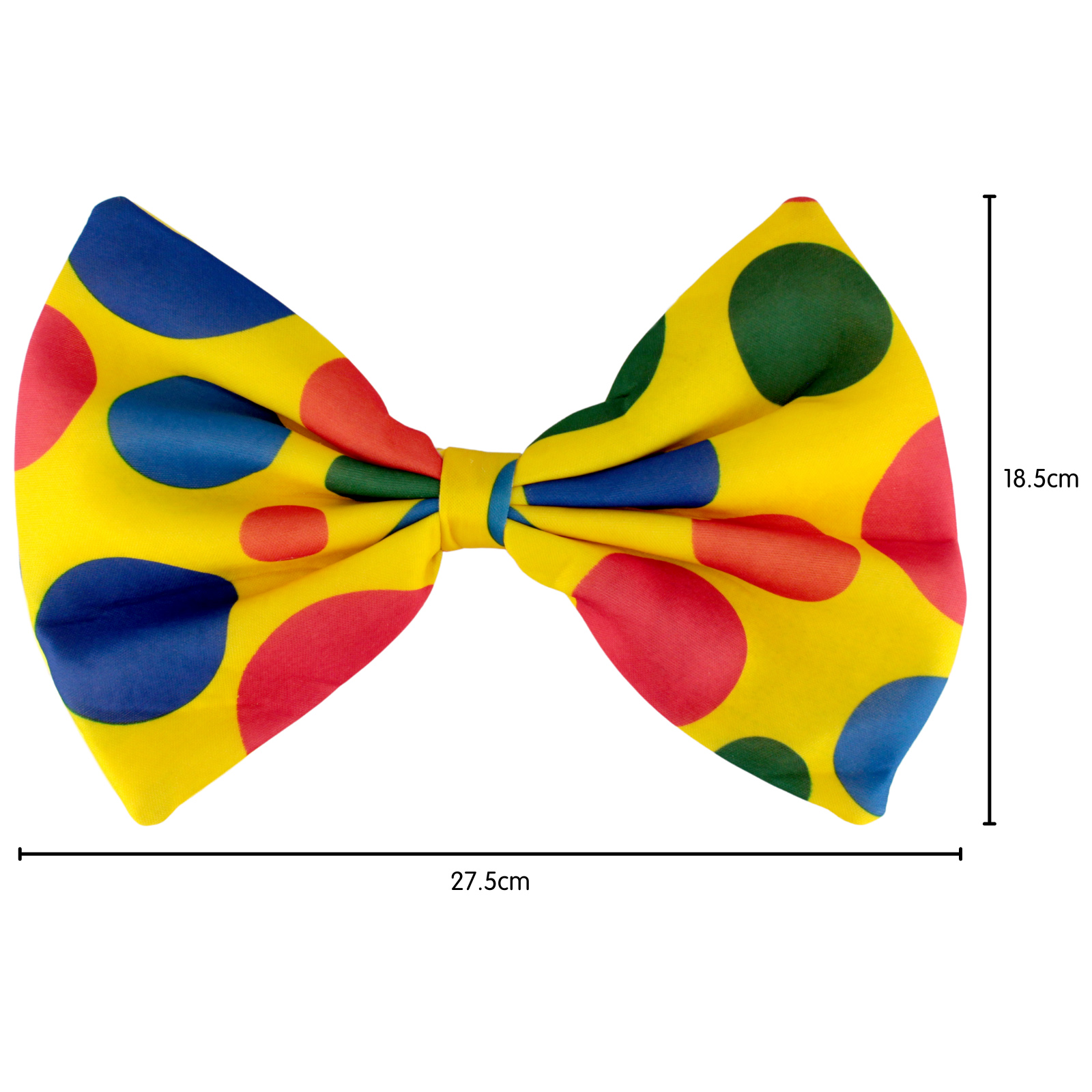 Jumbo Clown Bow Tie | Circus & Carnival Party Supplies | Boys and Girls ...
