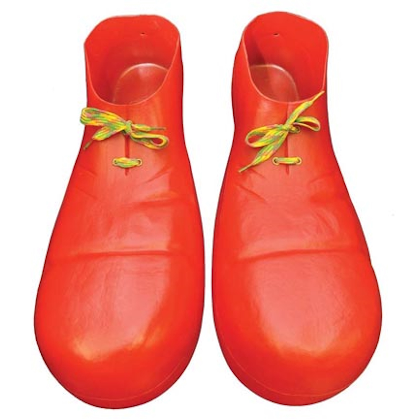 Plastic Clown Adult Shoes 15in - Discount Party Supplies