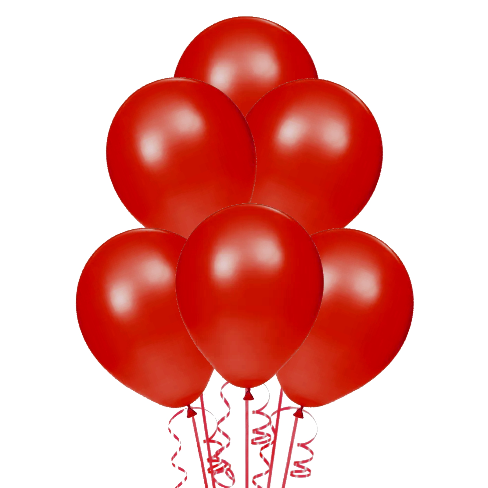 Red Party Balloons 25cm (Pack of 15) - Discount Party Supplies