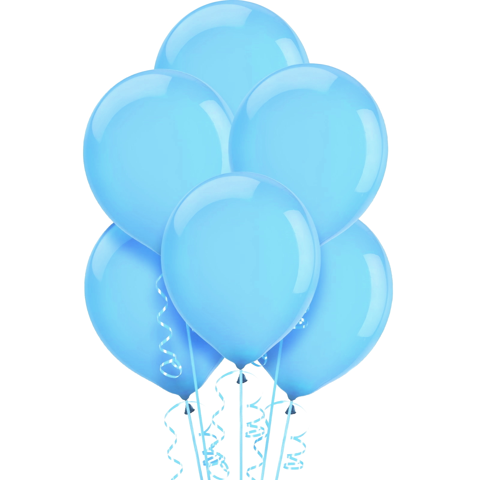 Light Blue Balloons 30cm (Pack of 20) - Discount Party Supplies