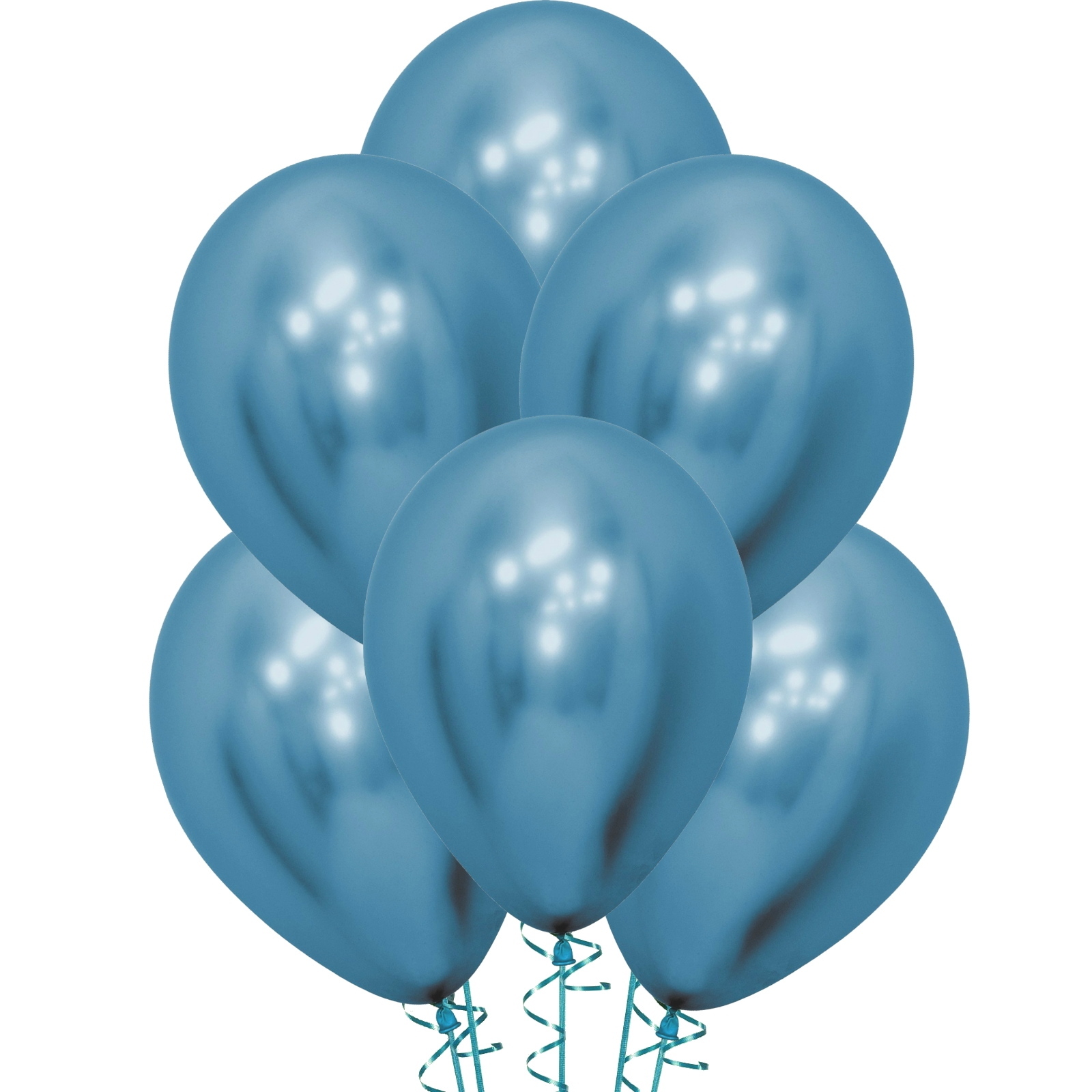 Sempertex Reflex Blue Latex Balloons 30cm (Pack of 12) - Discount Party ...