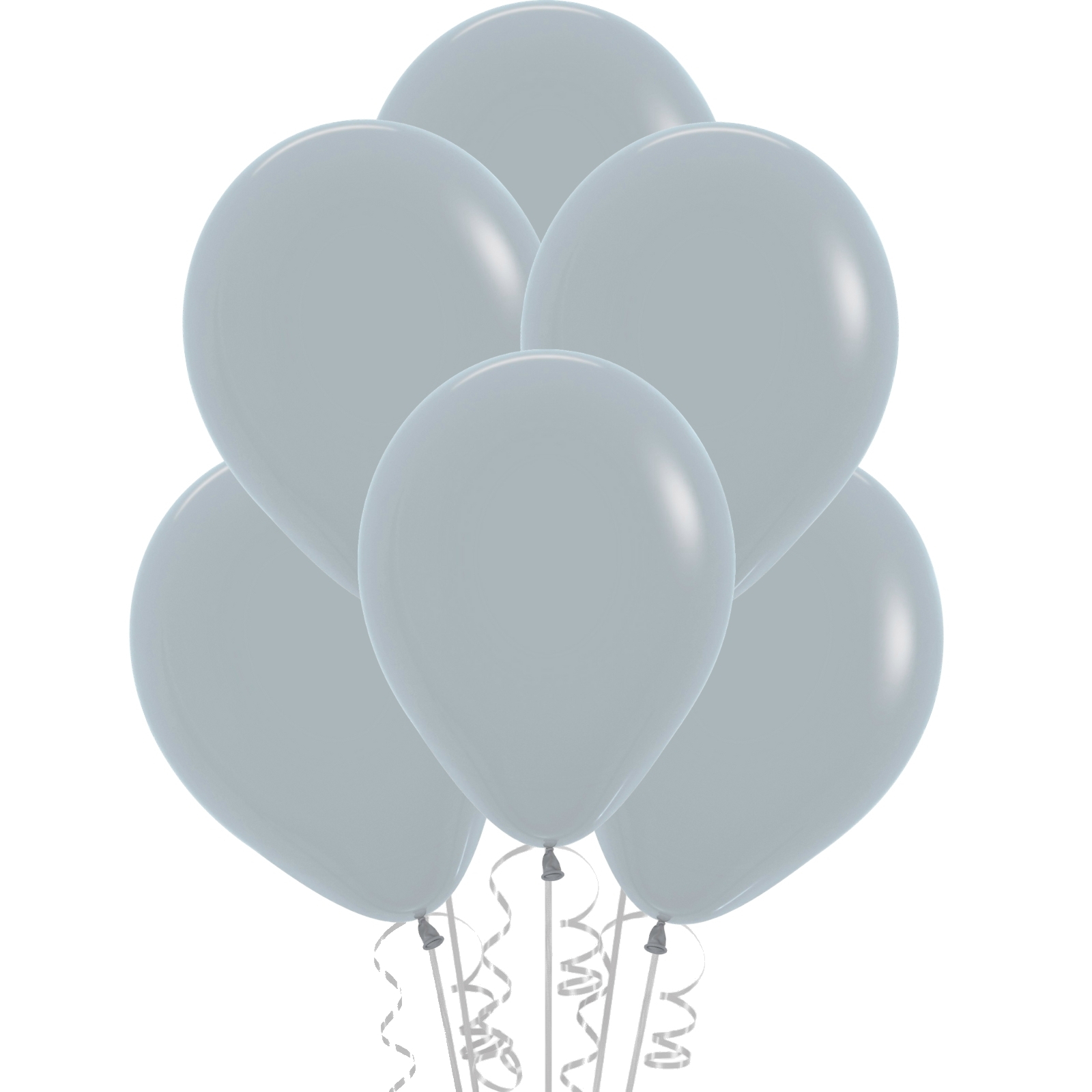 Grey Balloons 30cm (Pack of 18) - Discount Party Supplies