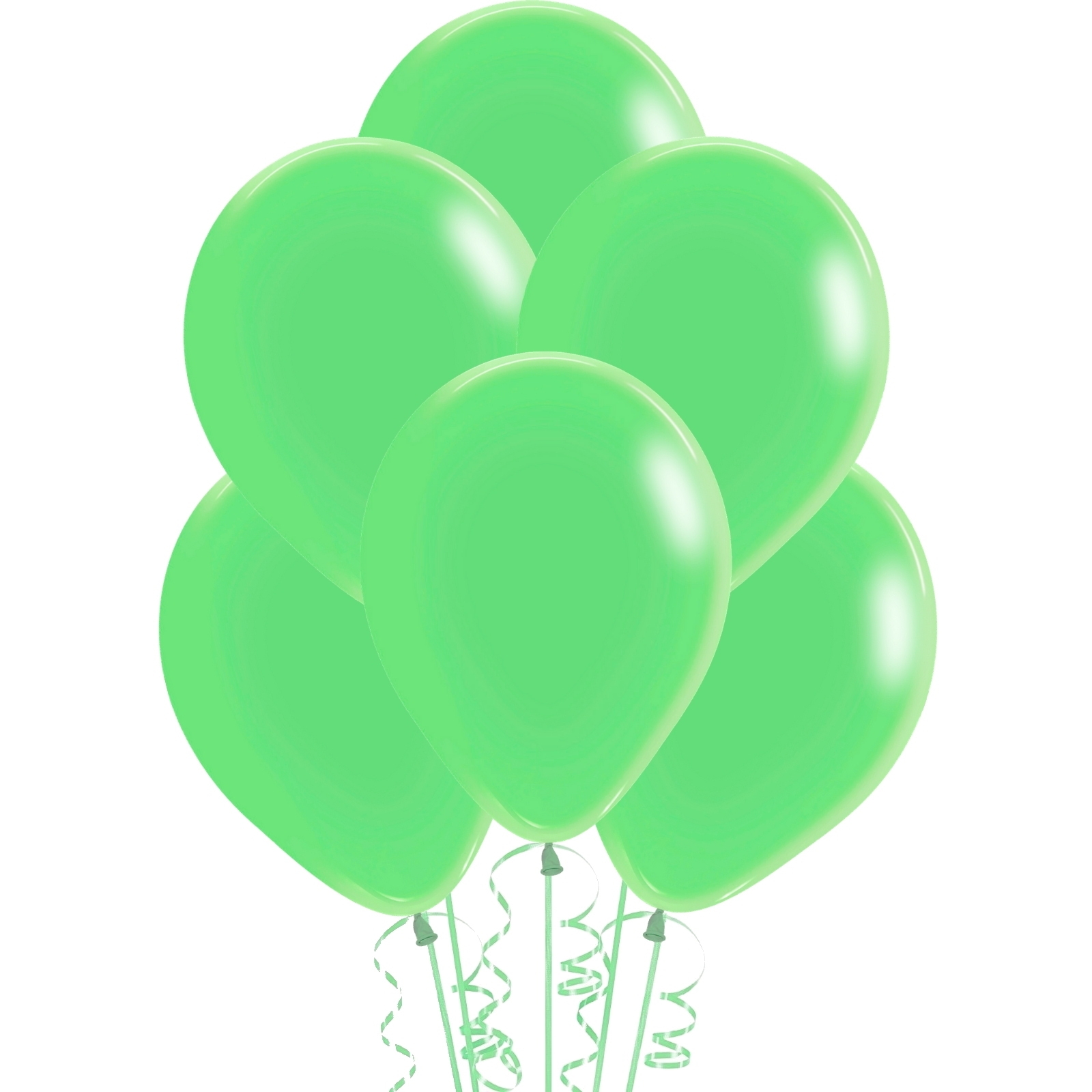 Apple Green Balloons 30cm (Pack of 18) - Discount Party Supplies
