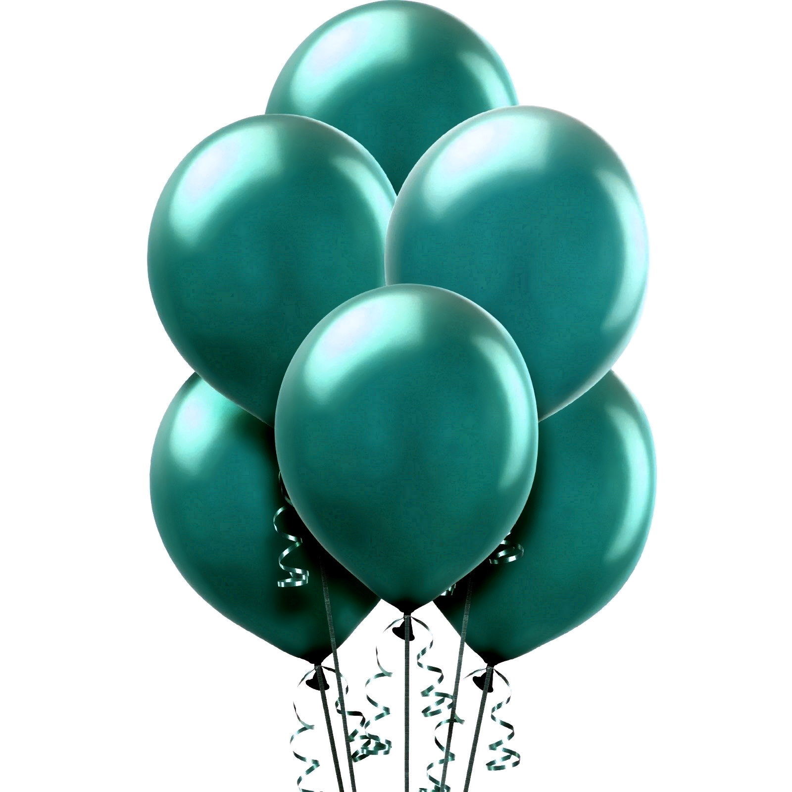 Teal Pearl Latex Balloons 30cm (Pack of 50) - Discount Party Supplies