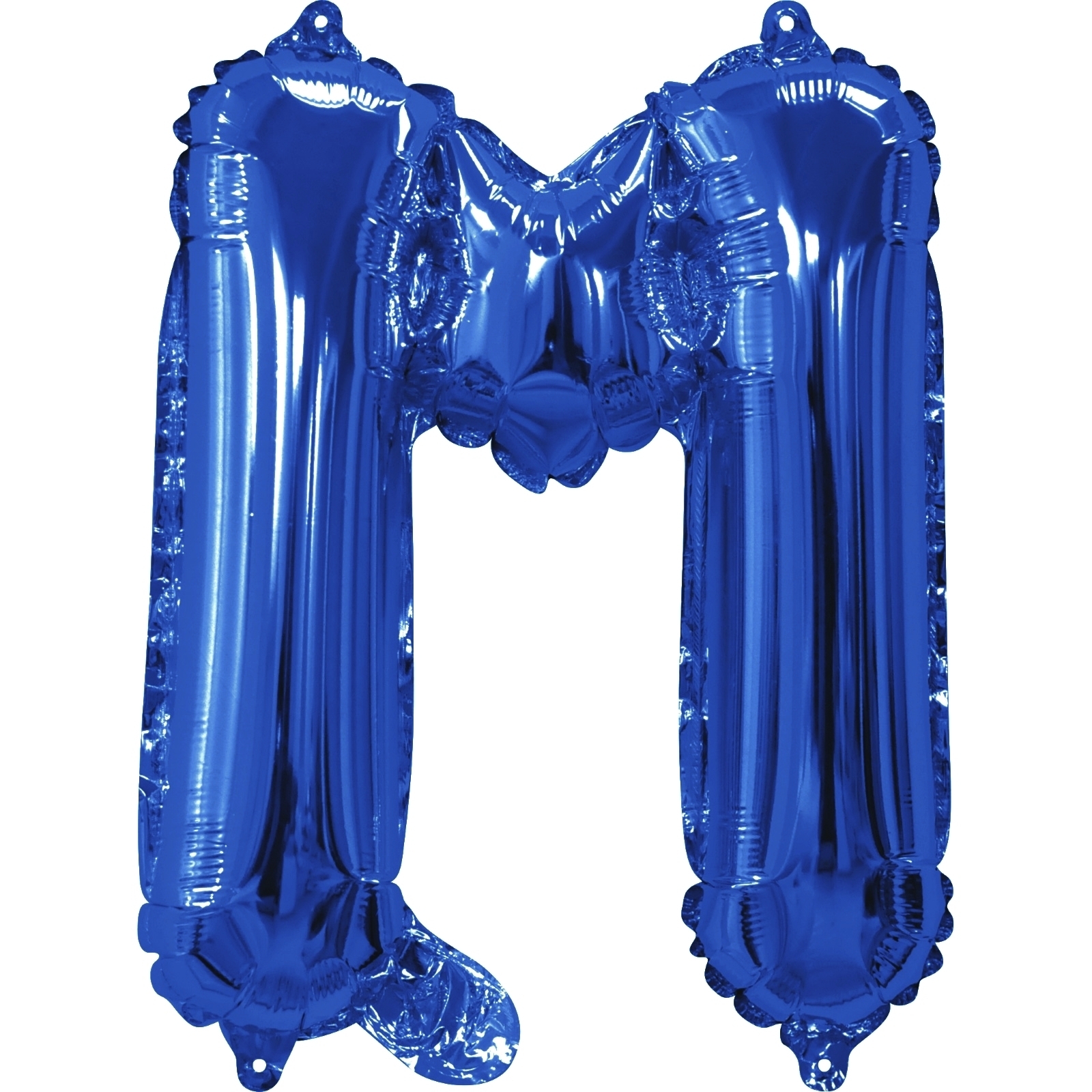 Blue Letter M Foil Air Fill Balloon 35cm - Discount Party Supplies