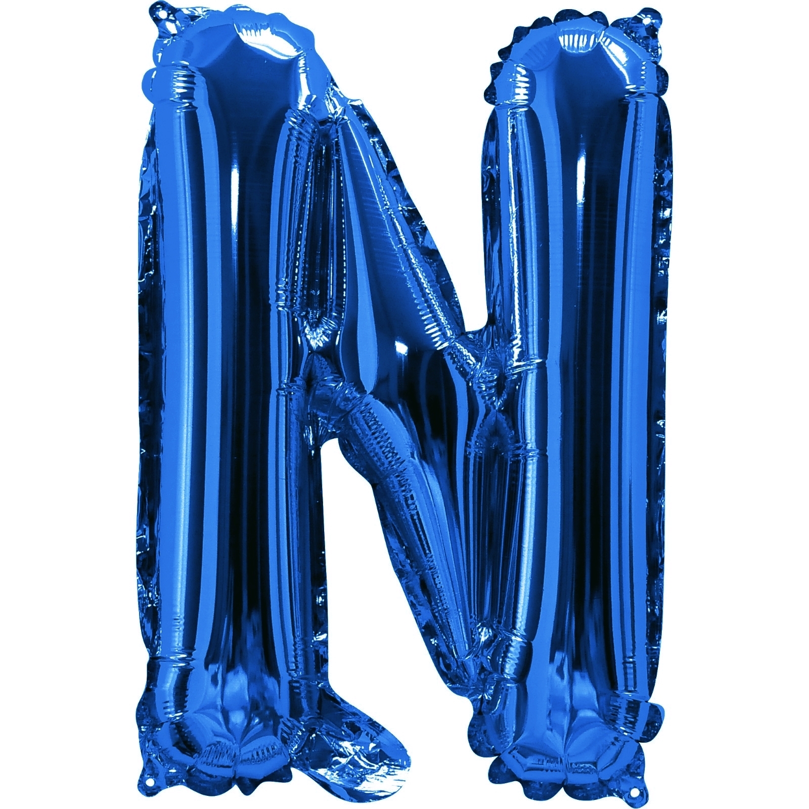 Blue Letter N Foil Air Fill Balloon 35cm - Discount Party Supplies