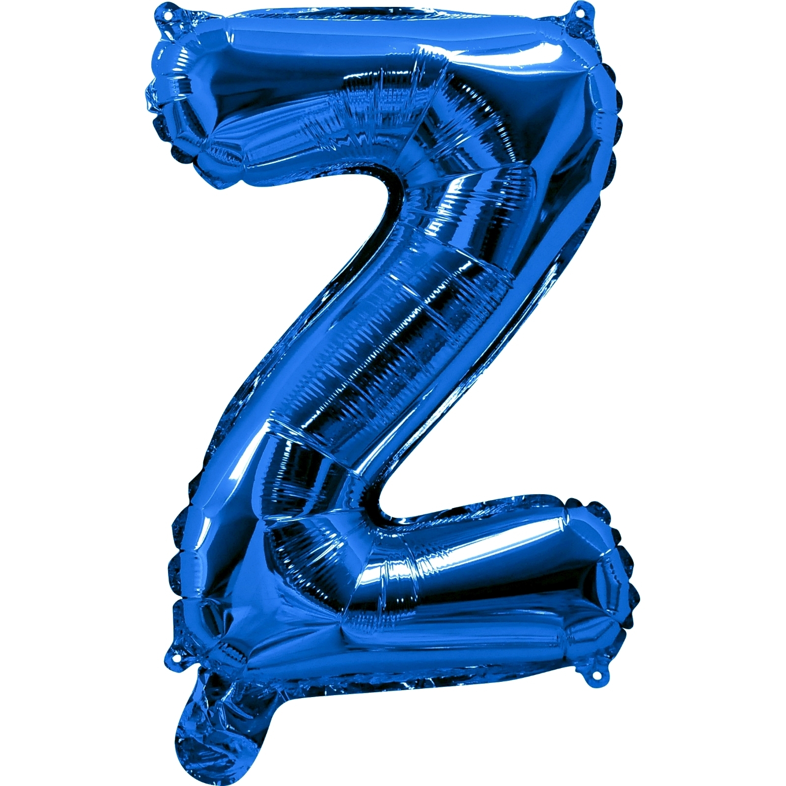 Blue Letter Z Foil Air Fill Balloon 35cm - Discount Party Supplies